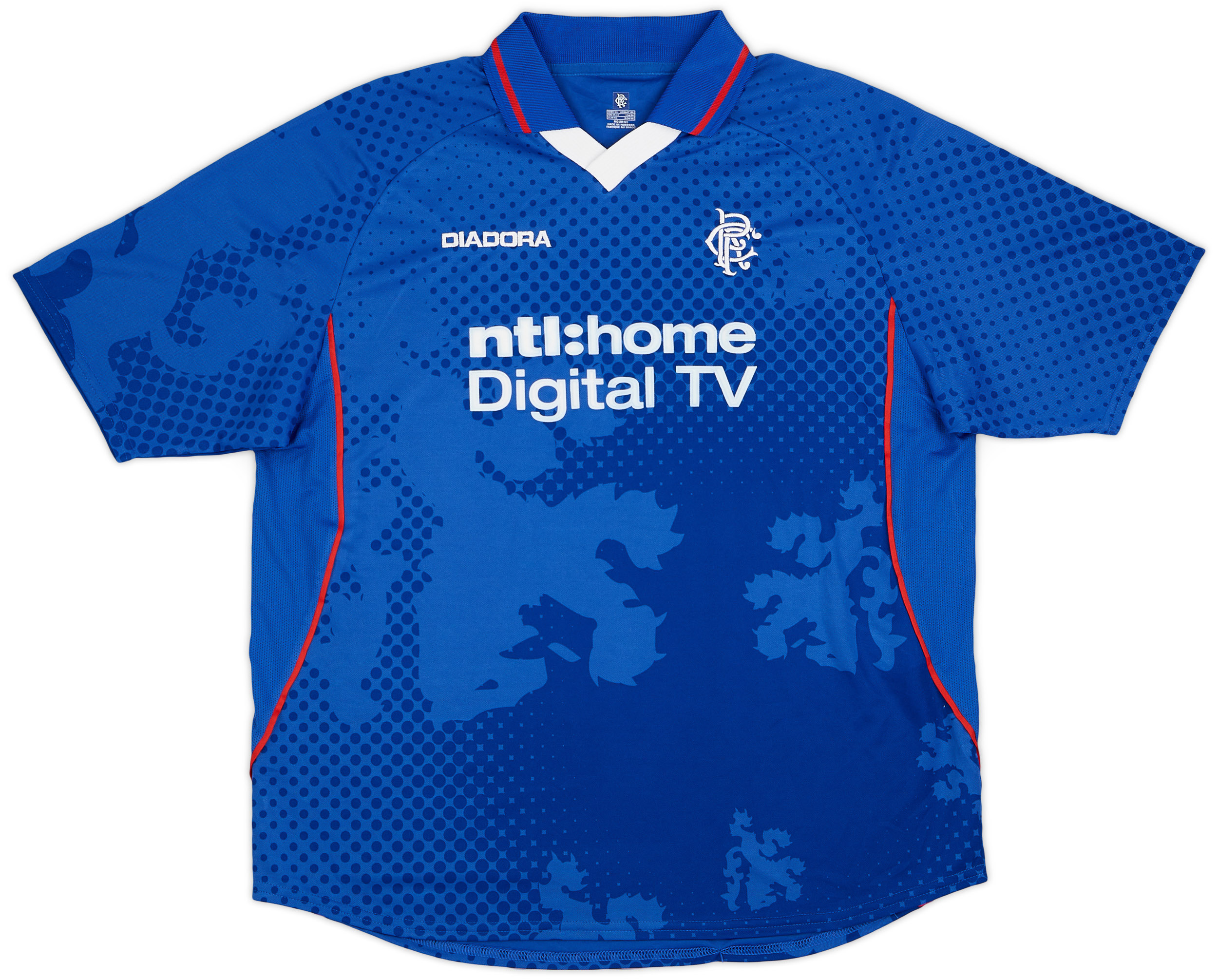 2002-03 Rangers Home Shirt - 9/10 - (XL)