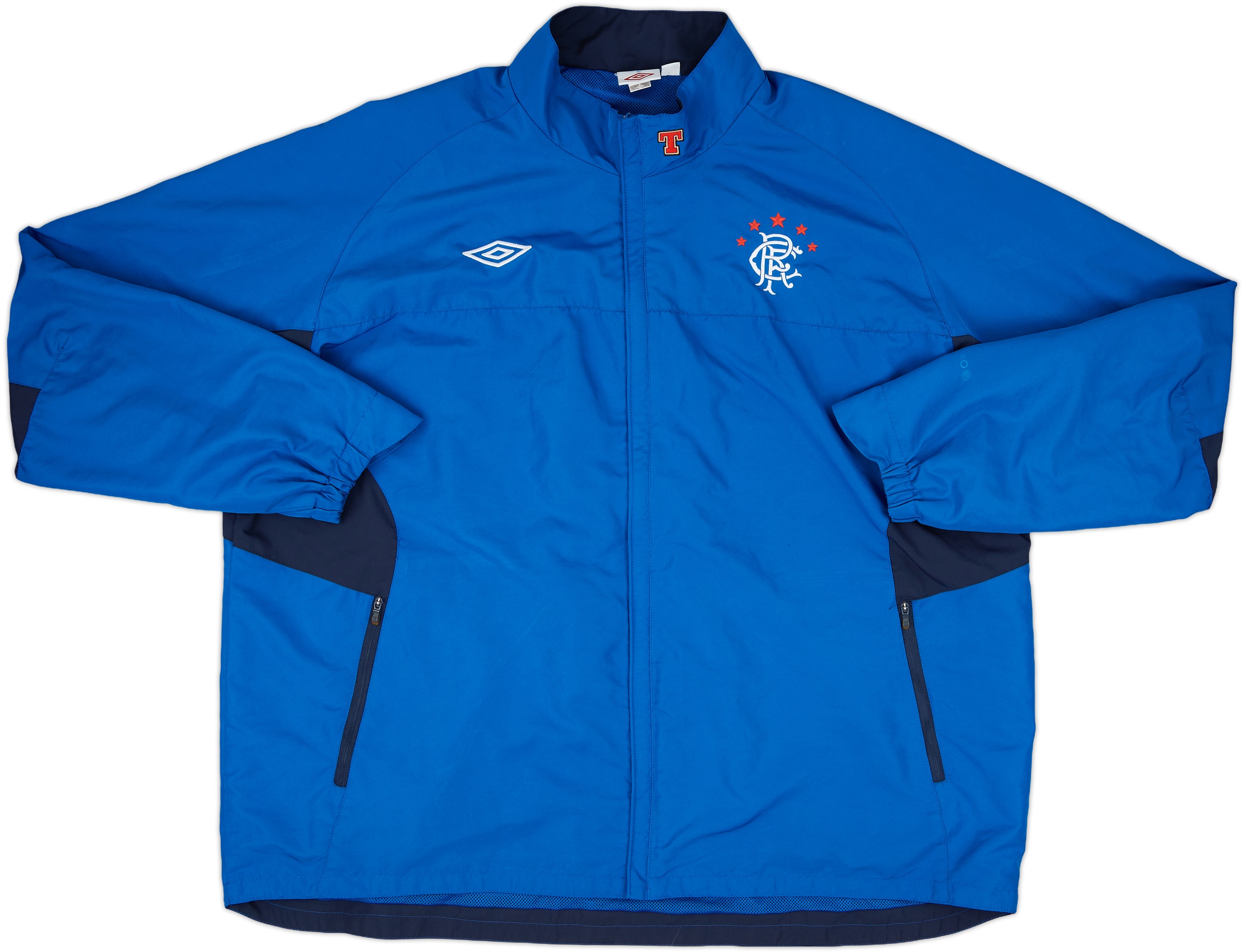 2010-11 Rangers Umbro Track Jacket - 8/10 - (4XL)