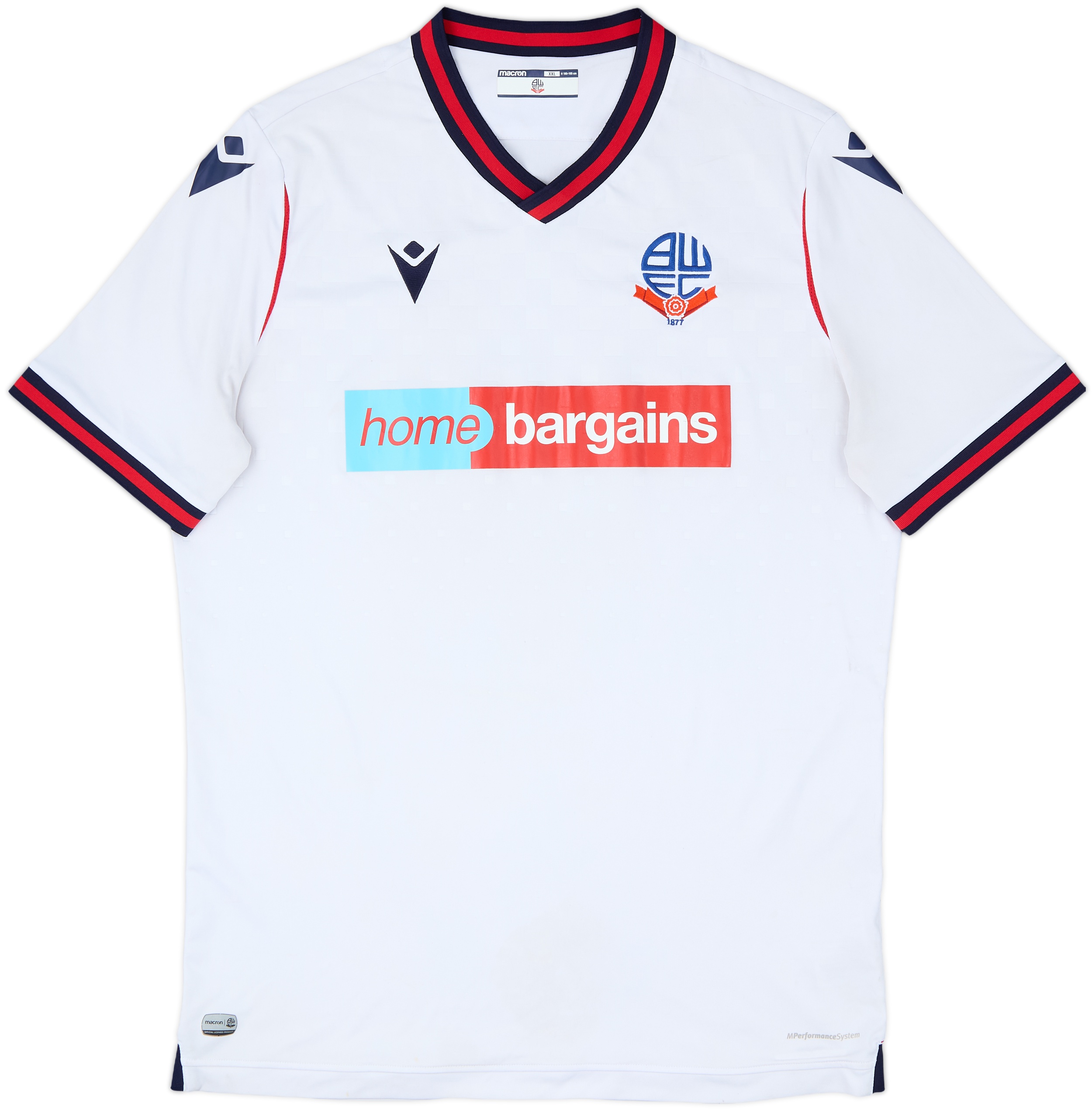 2021-22 Bolton Home Shirt - 7/10 - (XXL)