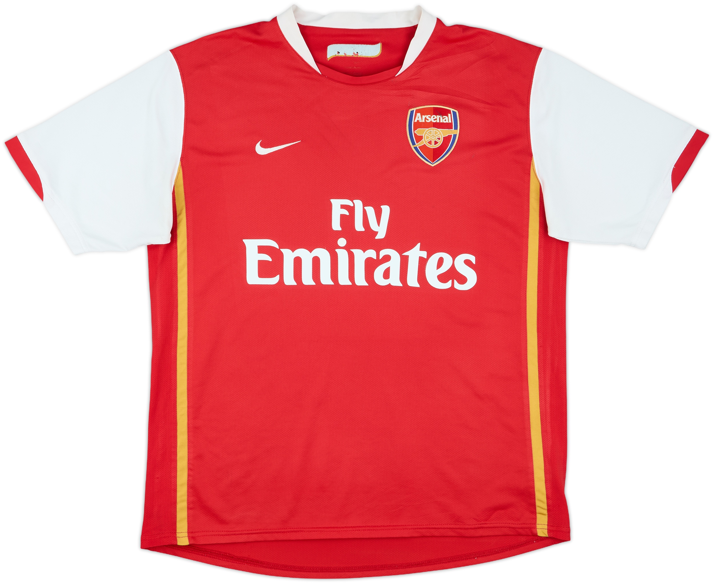 2006-08 Arsenal Home Shirt - 6/10 - (XL)