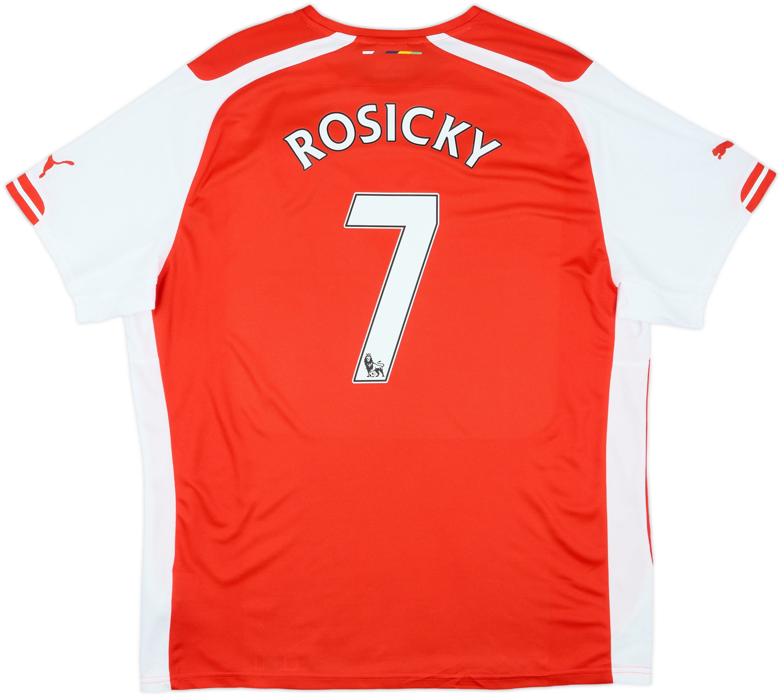 2014-15 Arsenal Home Shirt Rosicky #7 - 8/10 - (XXL)