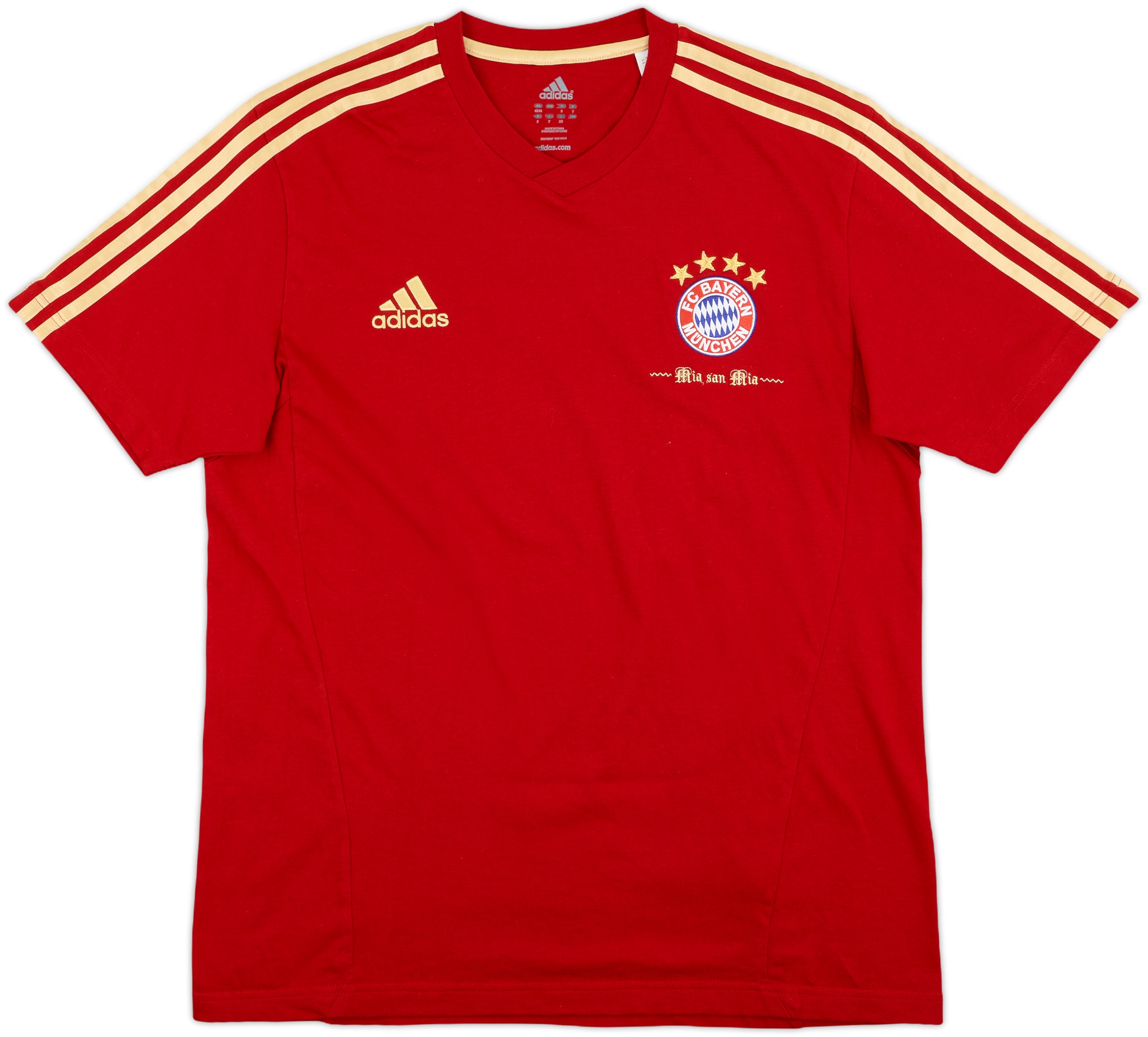 2011-12 Bayern Munich adidas Cotton Tee - 9/10 - (L)