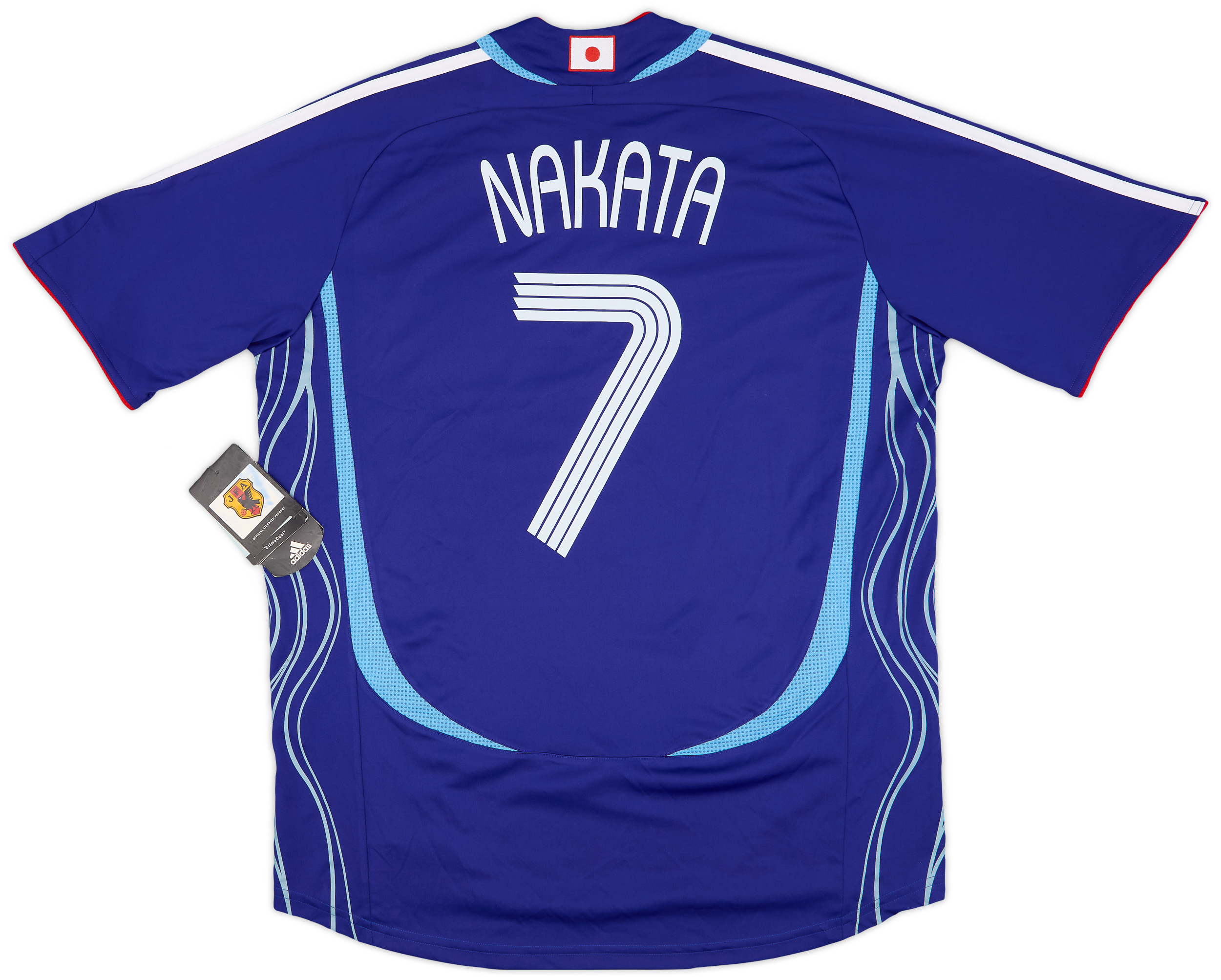 2006-08 Japan Home Shirt Nakata #7 (L)