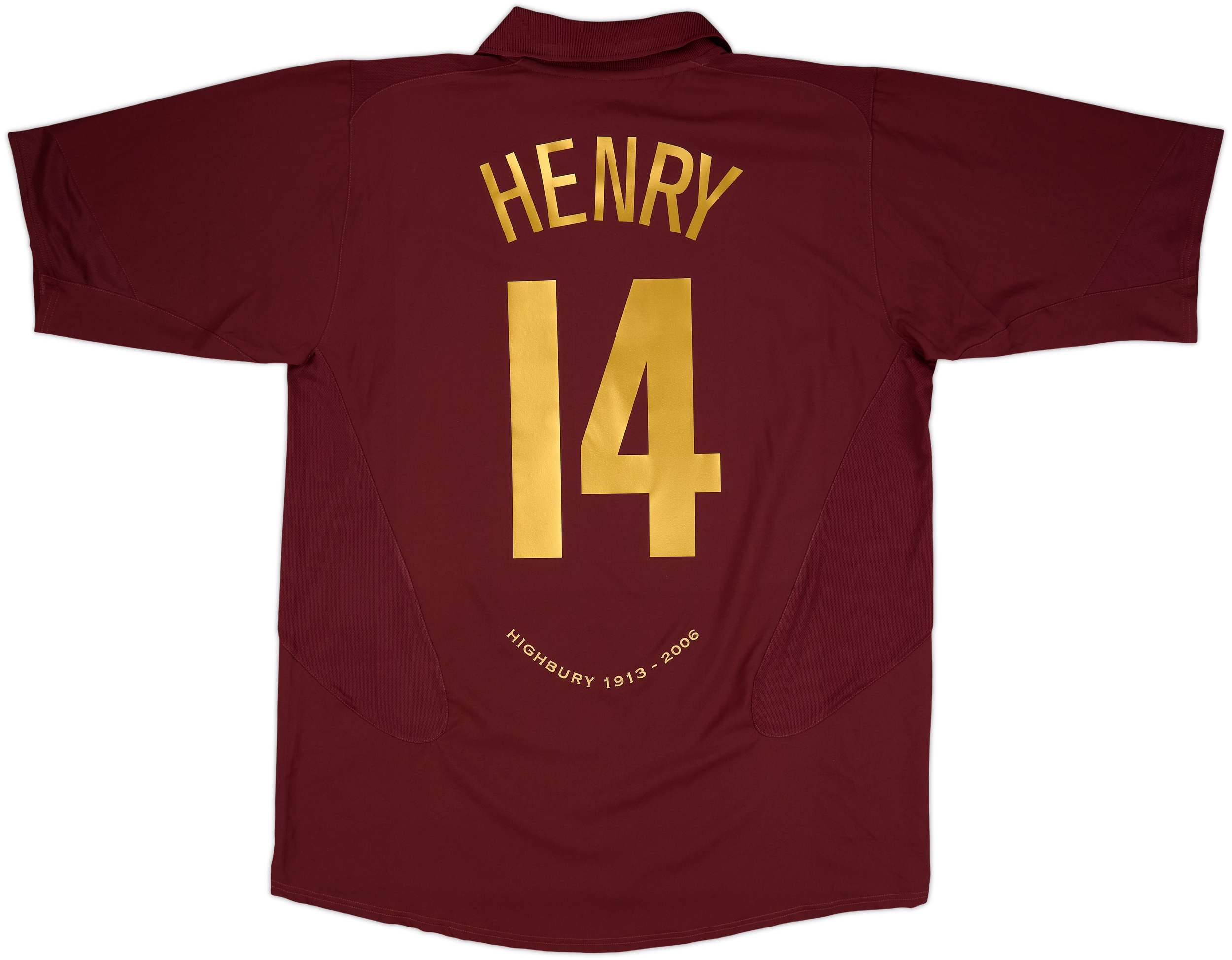 2005-06 Arsenal Home Shirt Henry #14 (XL)
