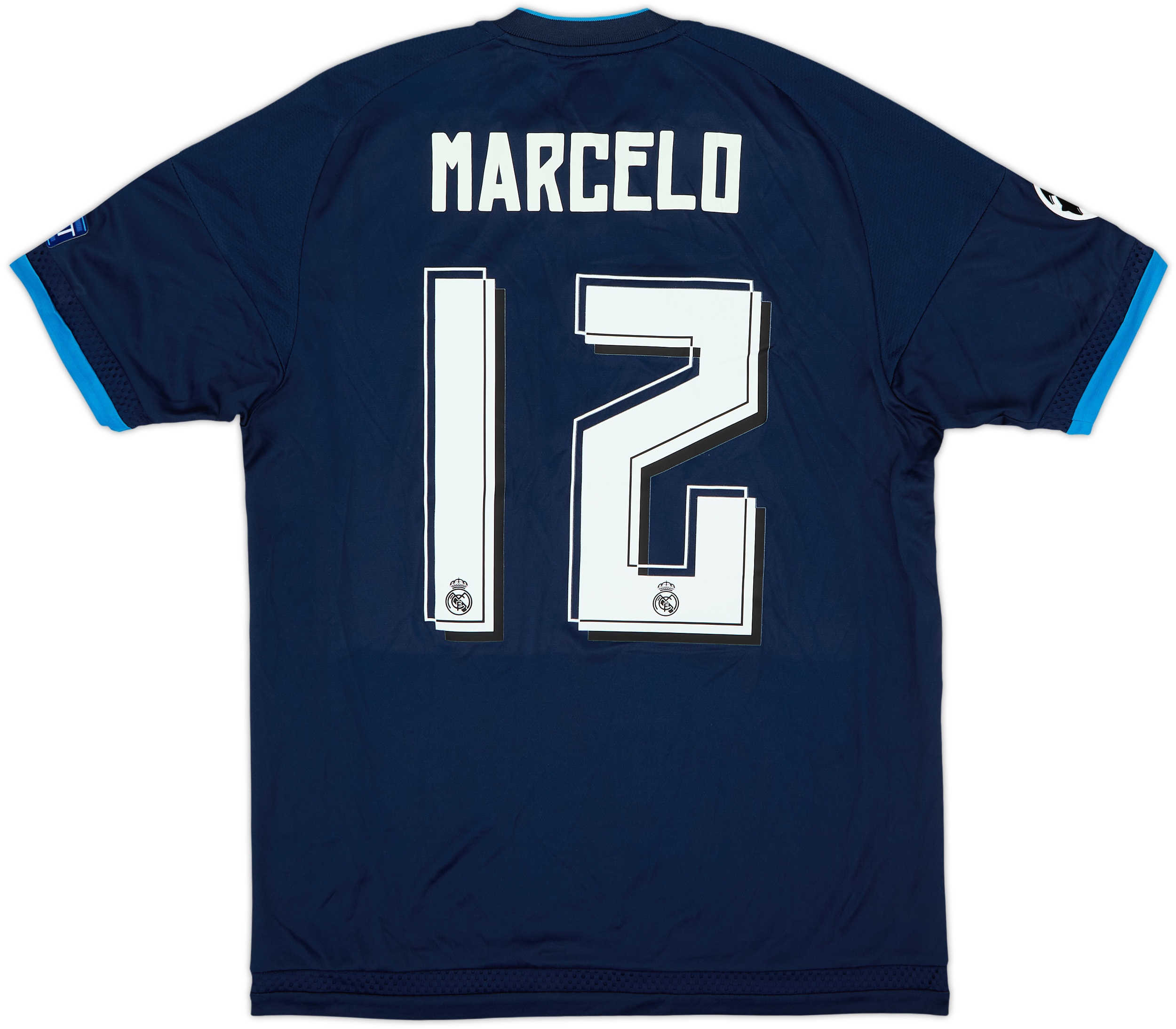 2015-16 Real Madrid Third Shirt Marcelo #12 (S)