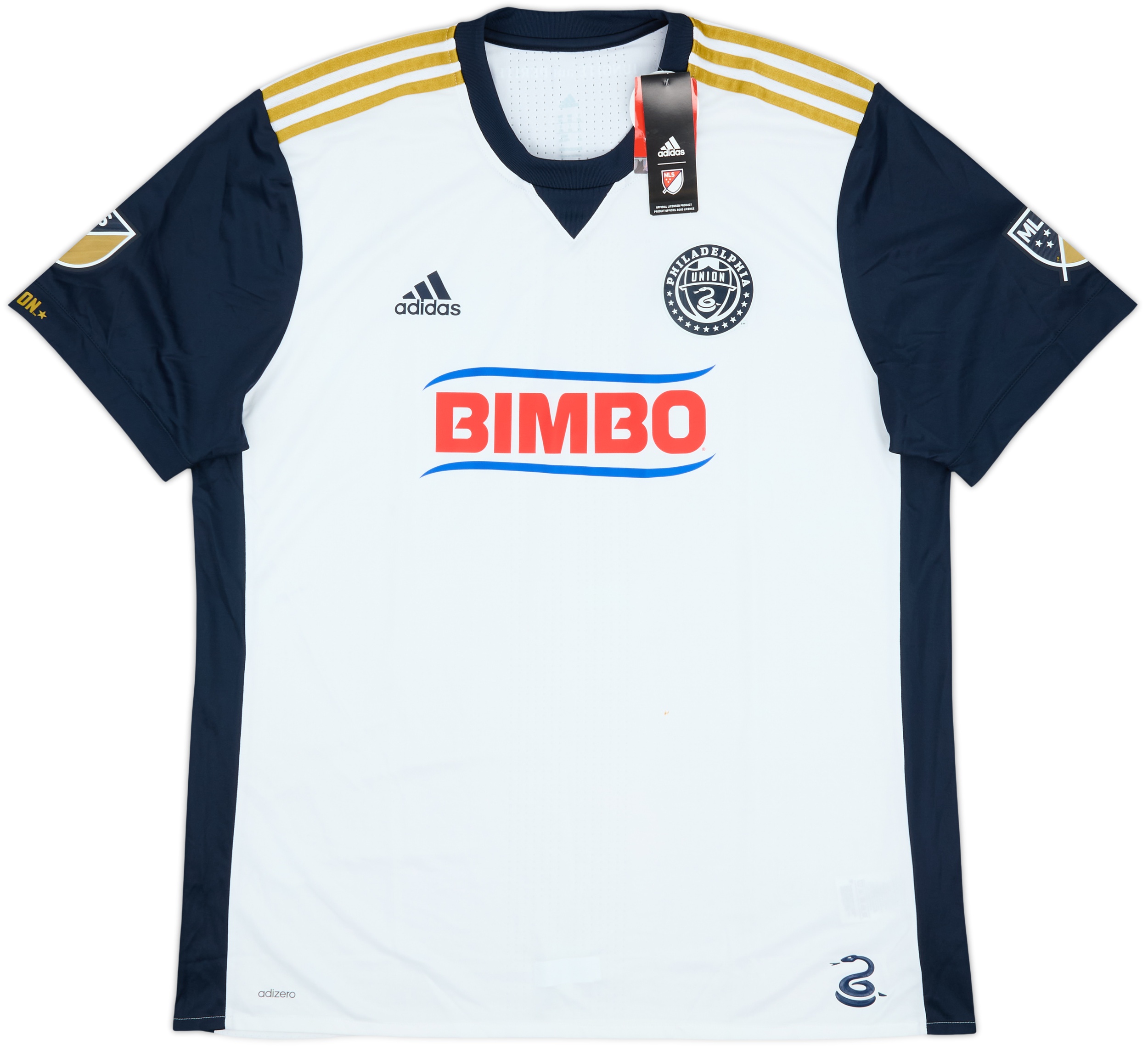 2018 Philadelphia Union Authentic Away Shirt (XXL)