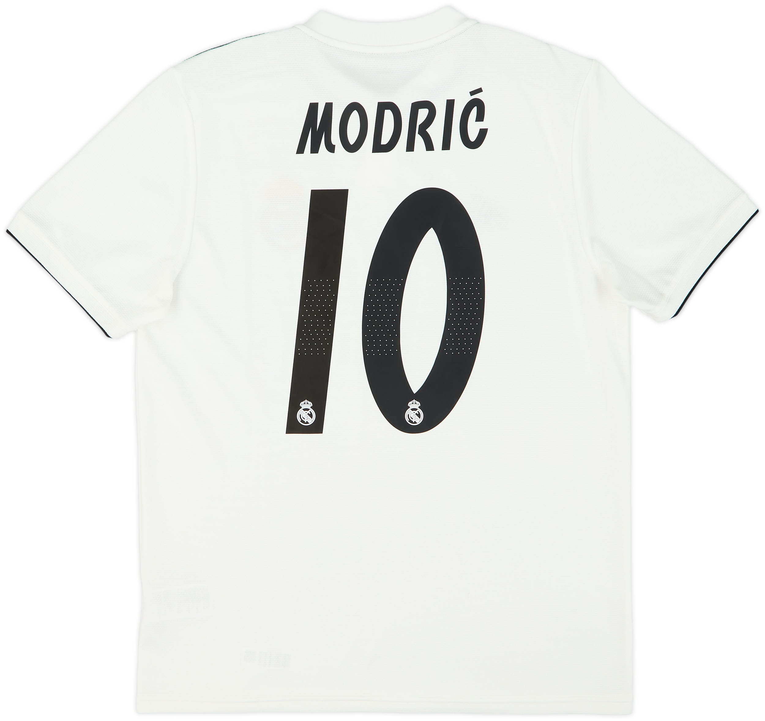 2018-19 Real Madrid Home Shirt Modric #10 - 10/10 - (M)