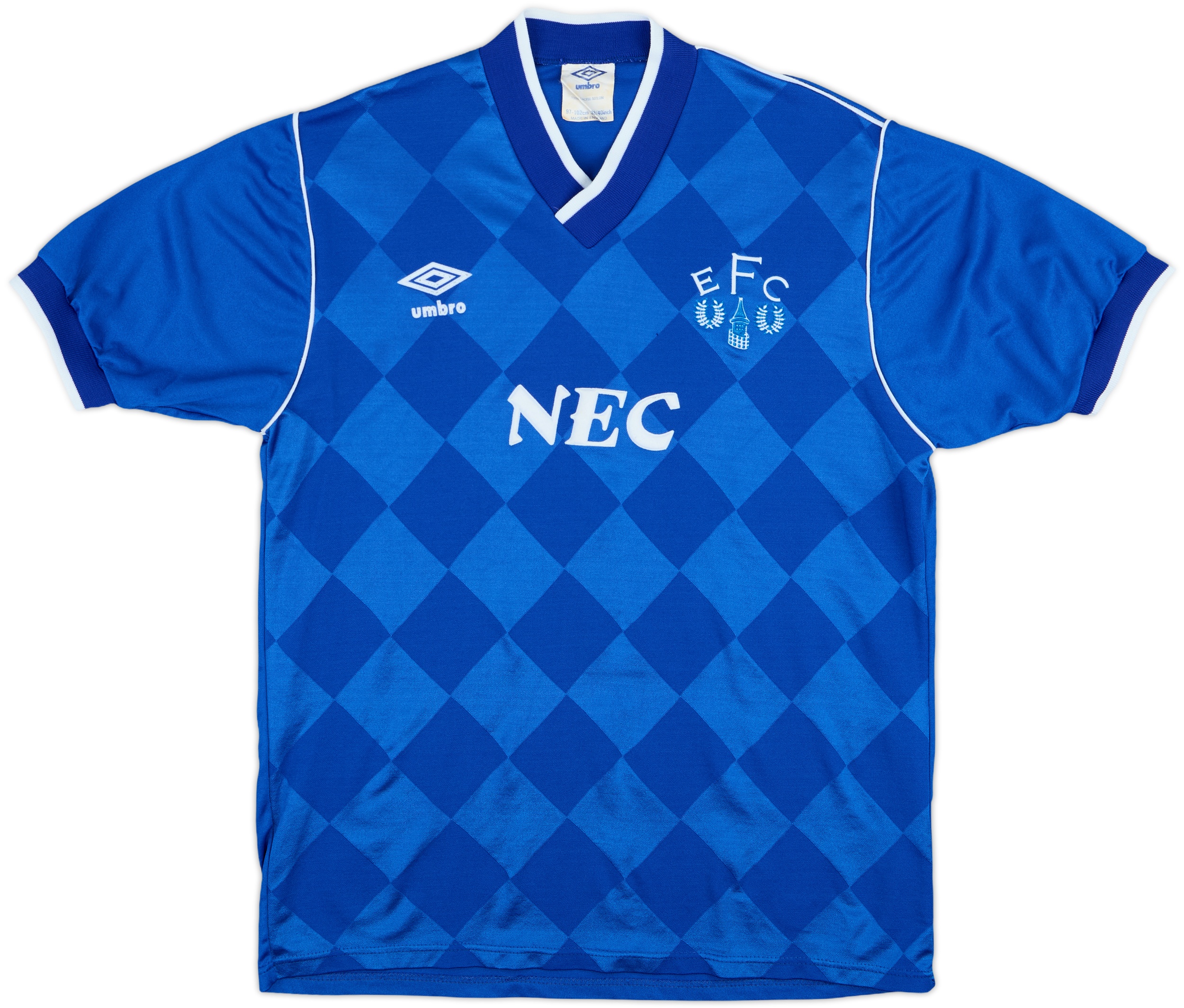 1986-89 Everton Home Shirt - 8/10 - (M)