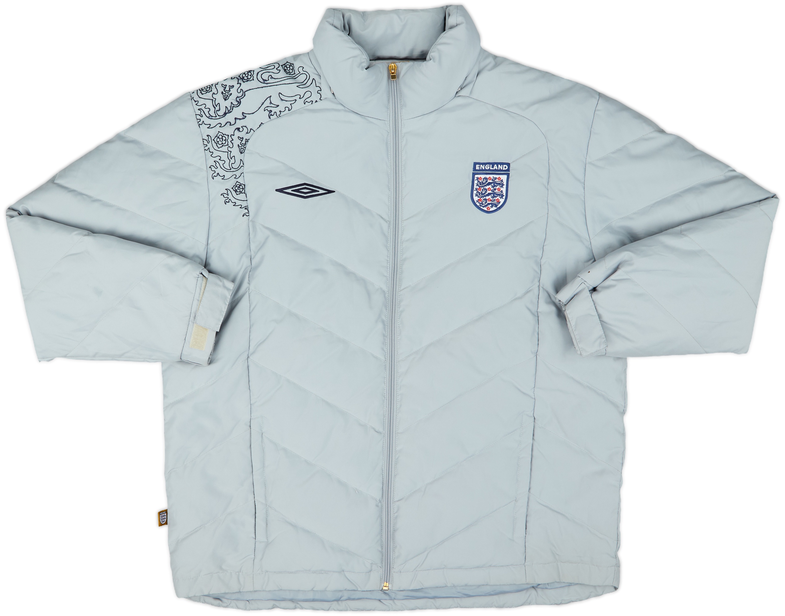 2008 England Umbro Padded Bench Coat - 9/10 - (L)