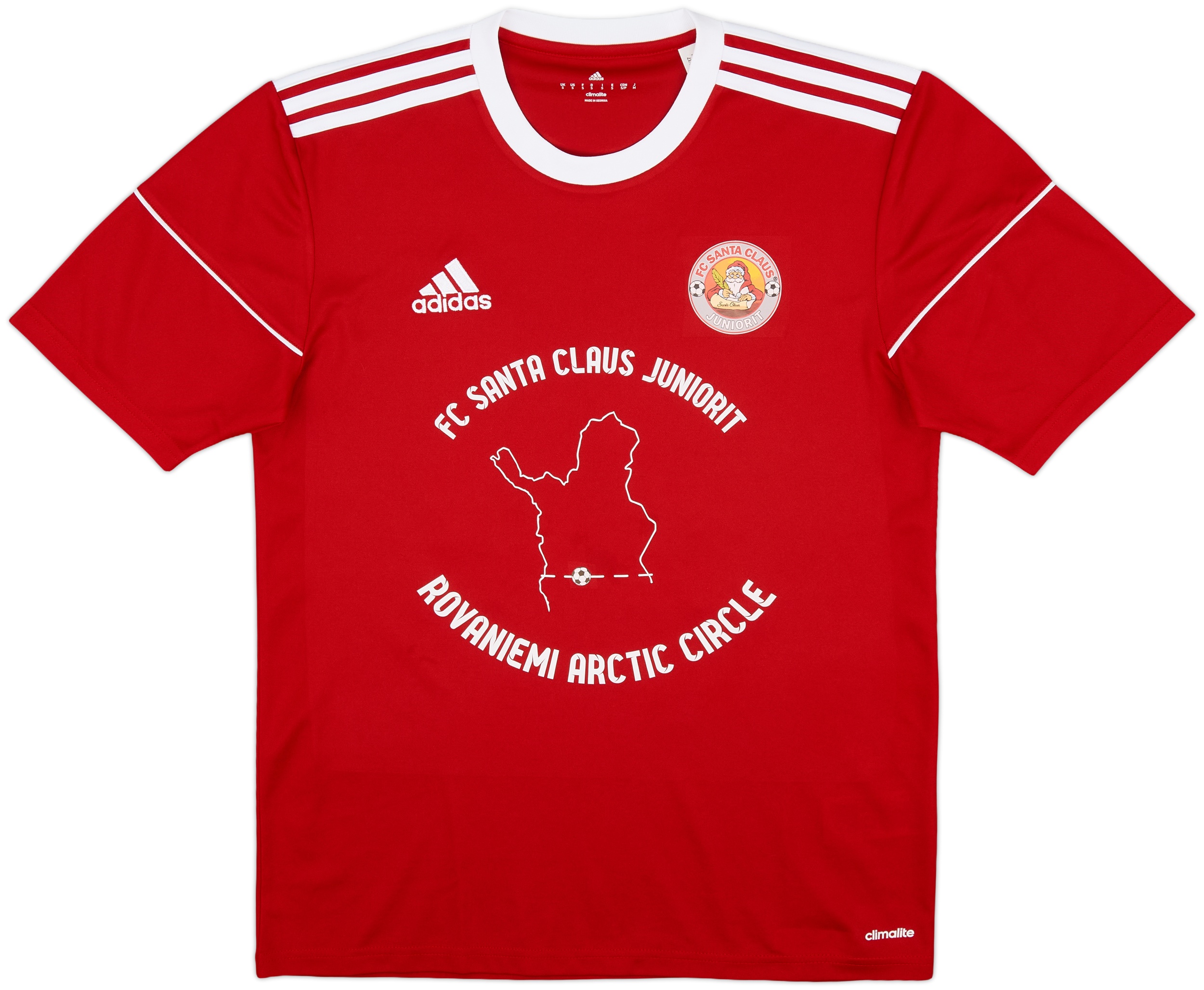 2017-18 FC Santa Claus adidas Youth Training Shirt Santa Claus #25 - 9/ ...