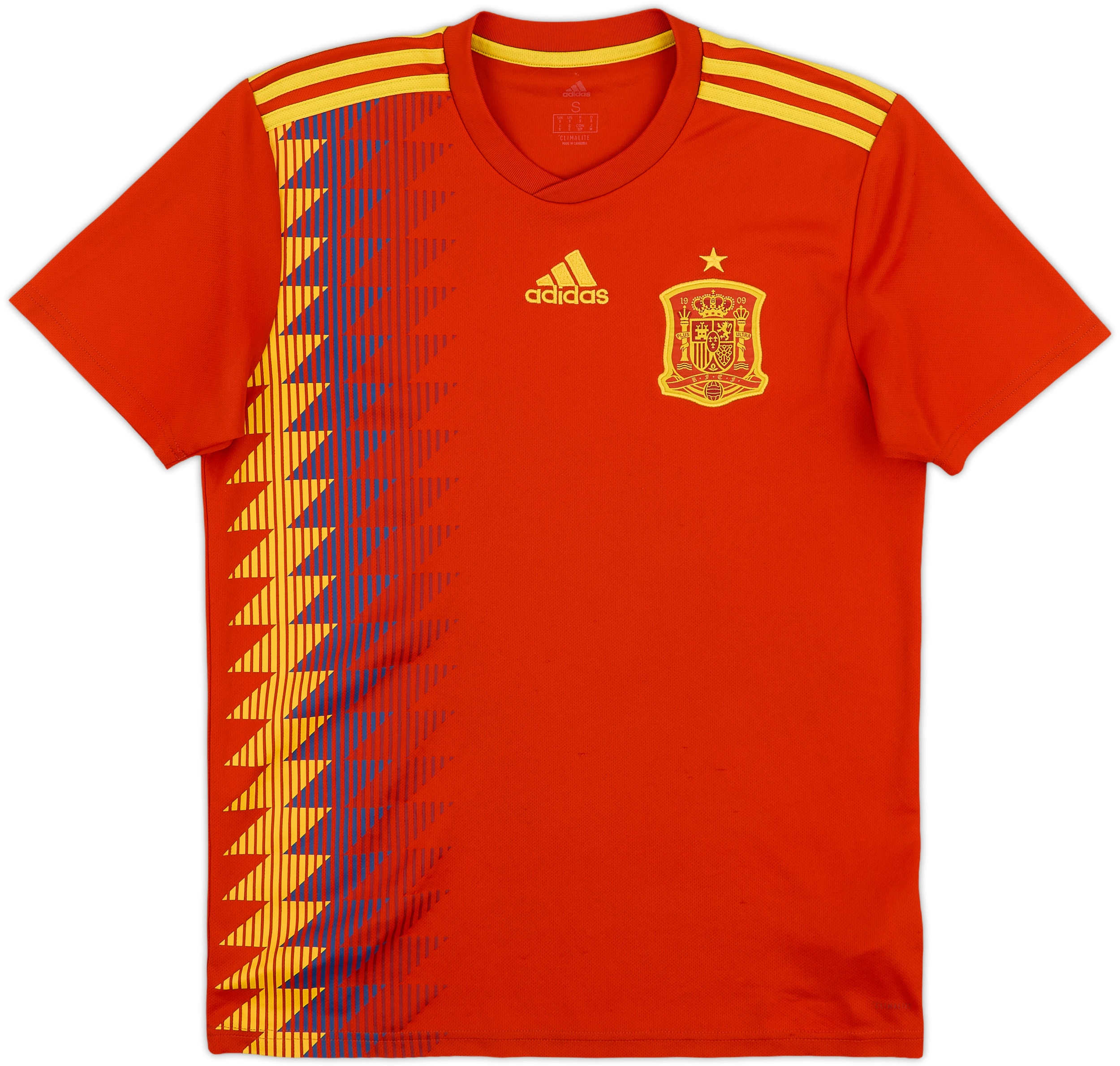 2018-19 Spain Home Shirt - 6/10 - (S)