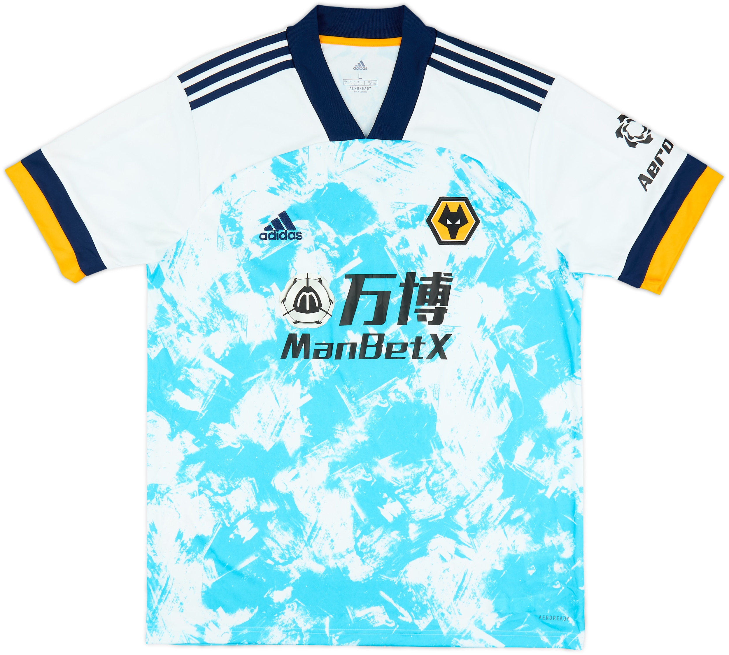 2020-21 Wolves Away Shirt - 9/10 - (L)