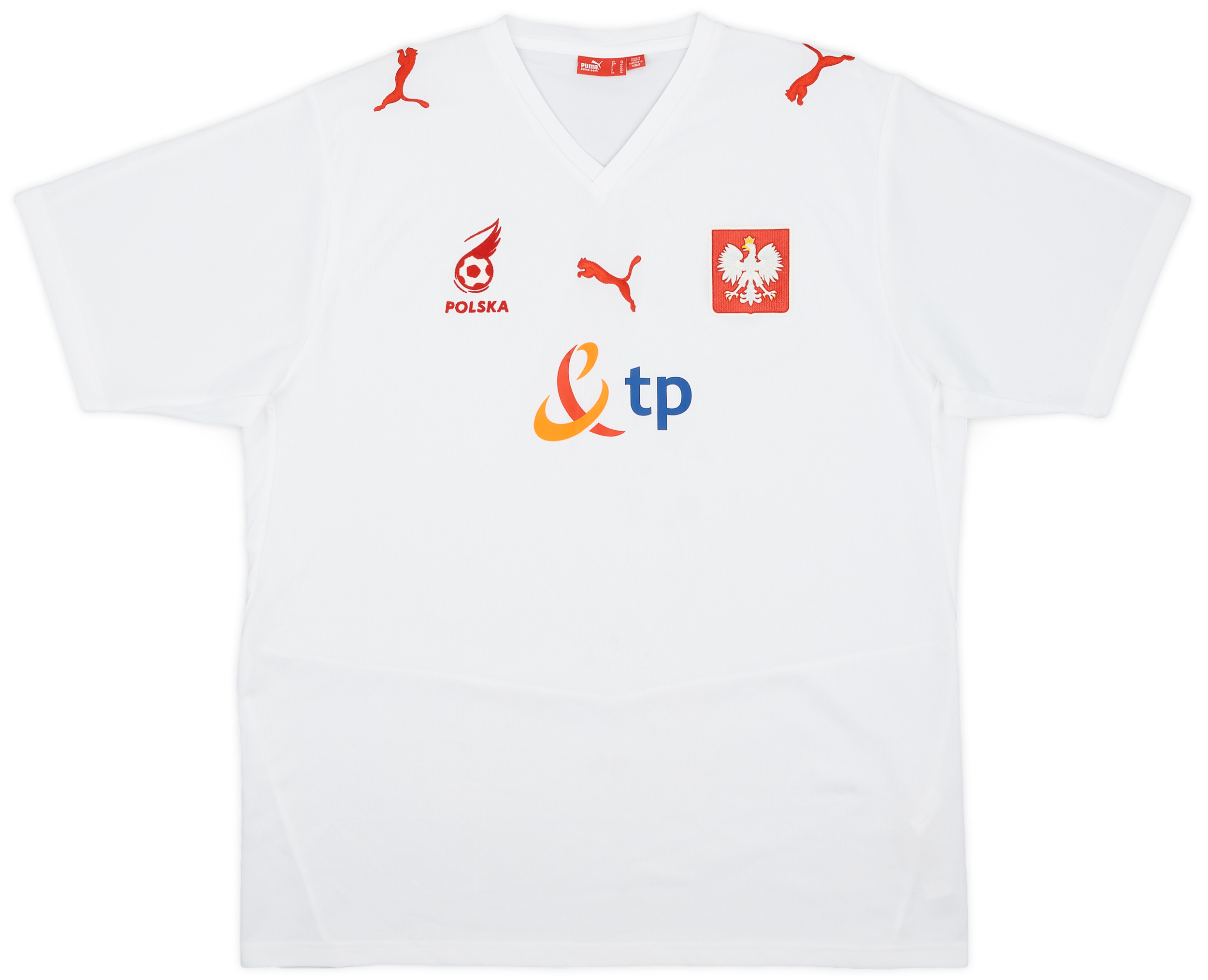2006-08 Poland Basic Home Shirt - 8/10 - (XL)