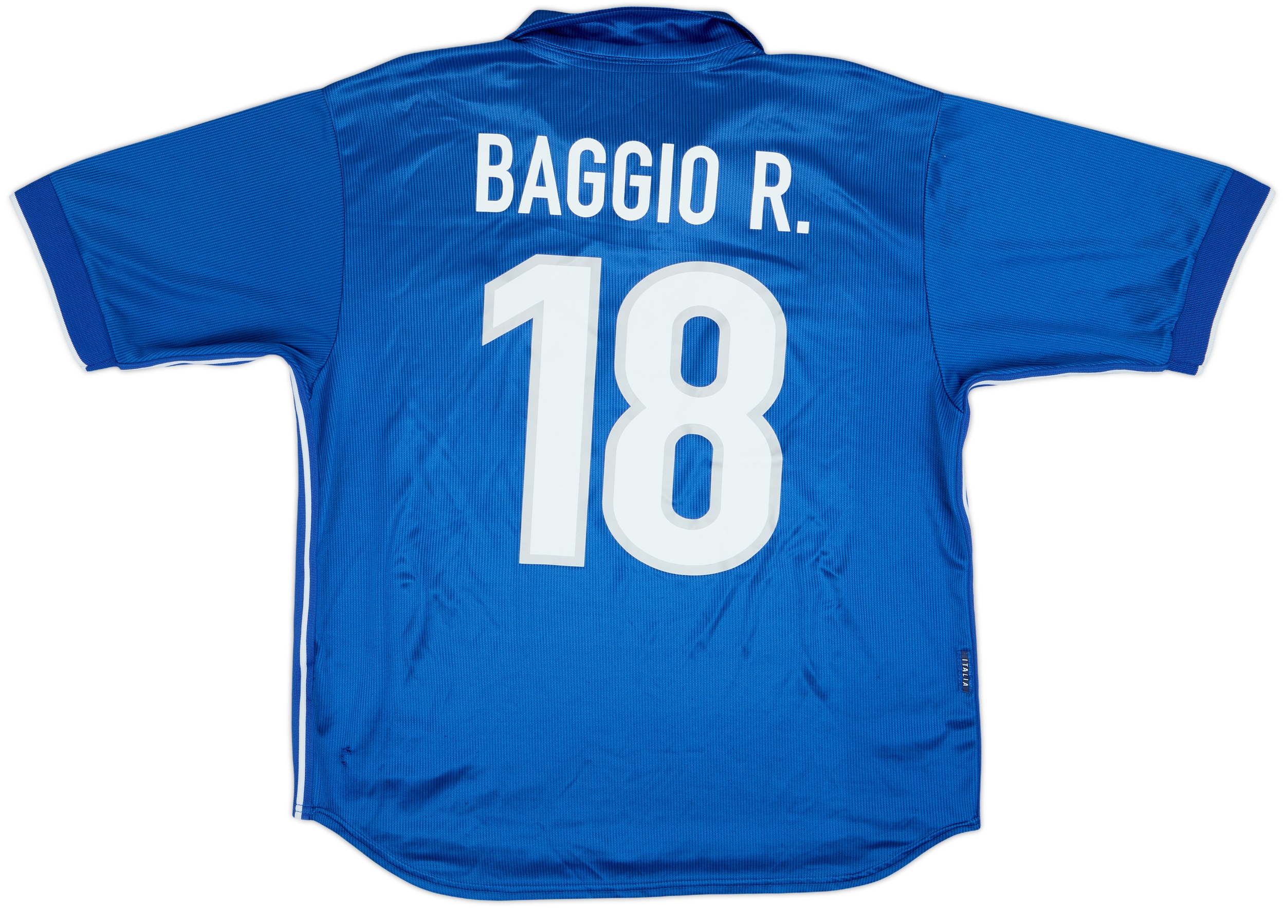 1997-98 Italy Home Shirt Baggio #18 - 5/10 - (XL)