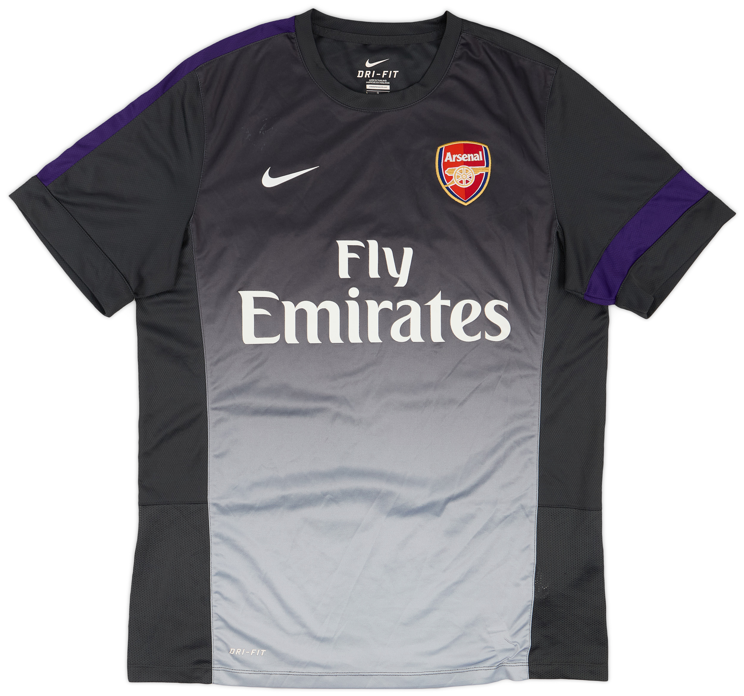 2013-14 Arsenal Nike Training Shirt - 8/10 - (L)