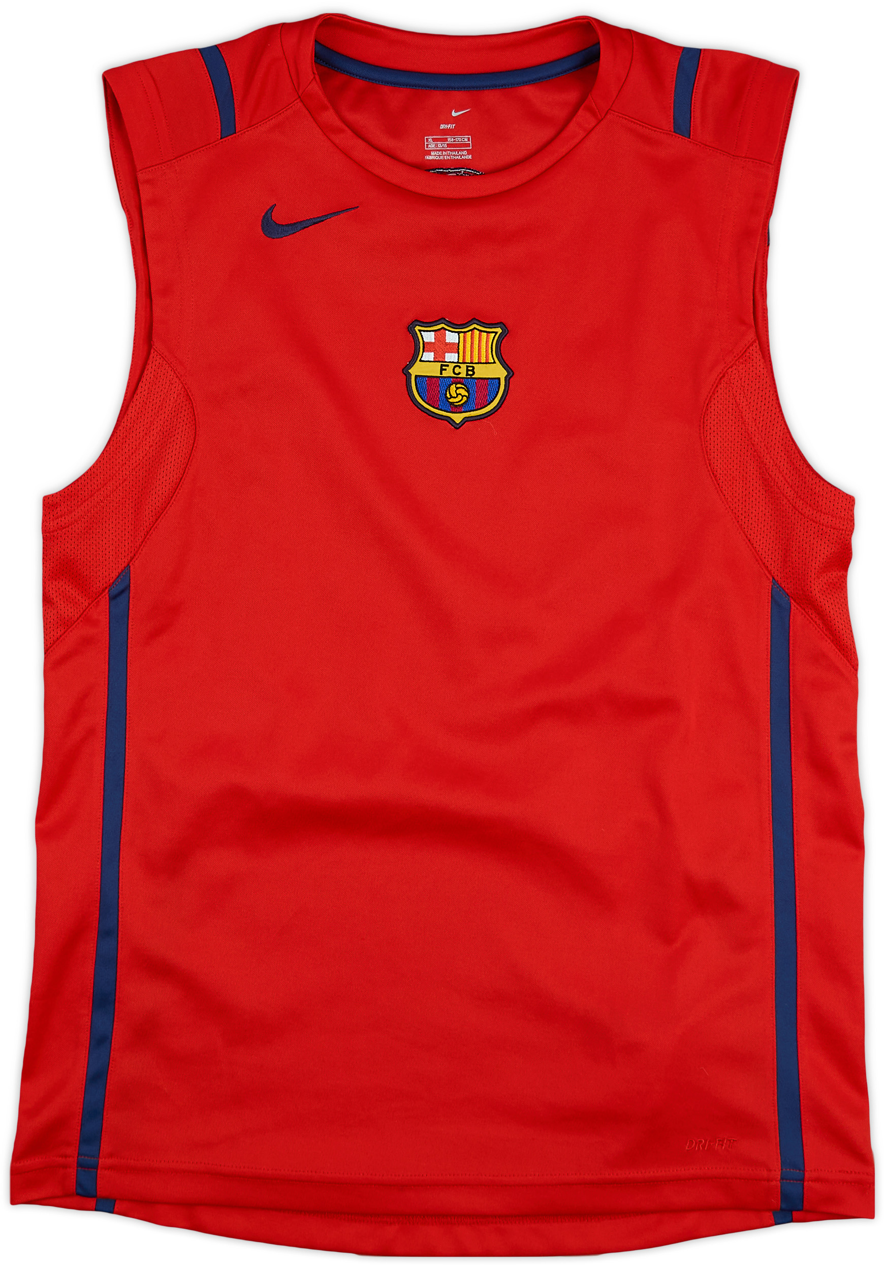 2006-07 Barcelona Nike Training Vest - 9/10 - (XL.Boys)