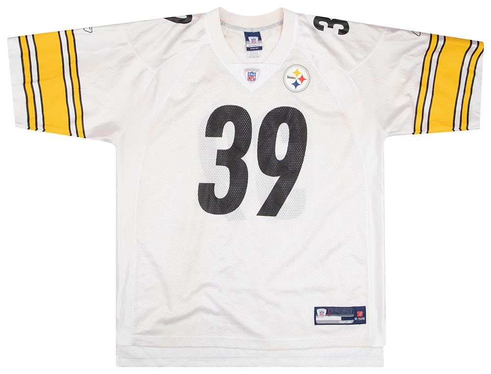 2007 Pittsburgh Steelers Parker #39 Reebok On Field Jersey (Away) XL