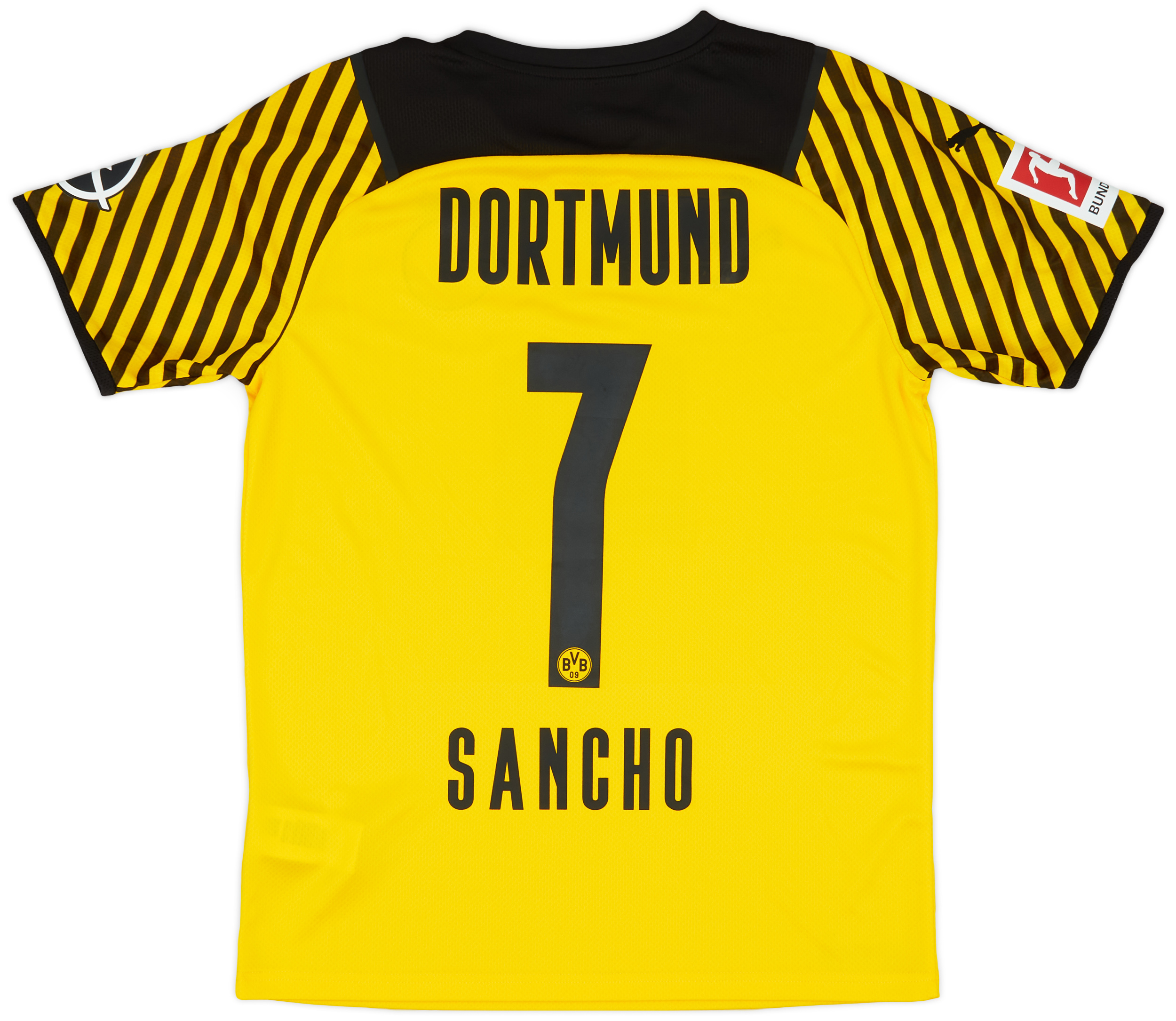 2021-22 Borussia Dortmund Home Shirt Sancho #7 (M)