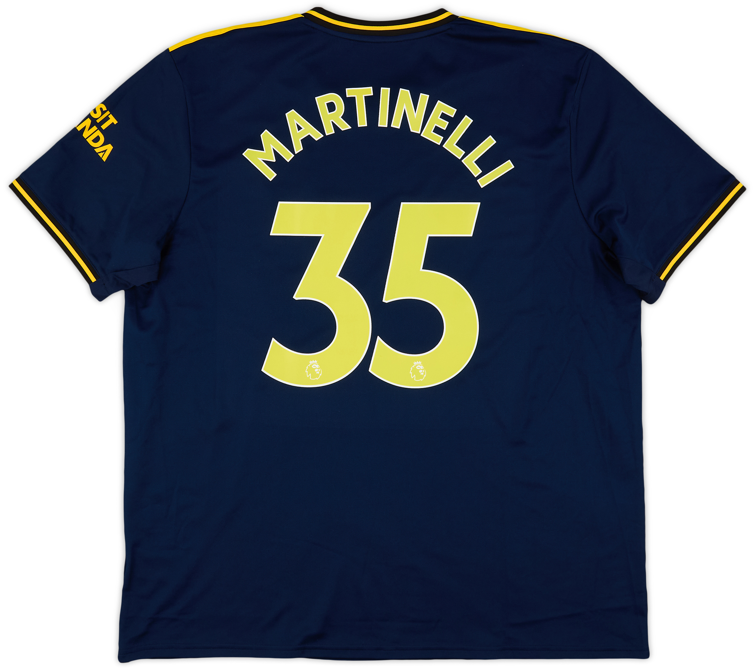 2019-20 Arsenal Third Shirt Martinelli #35 (XXL)