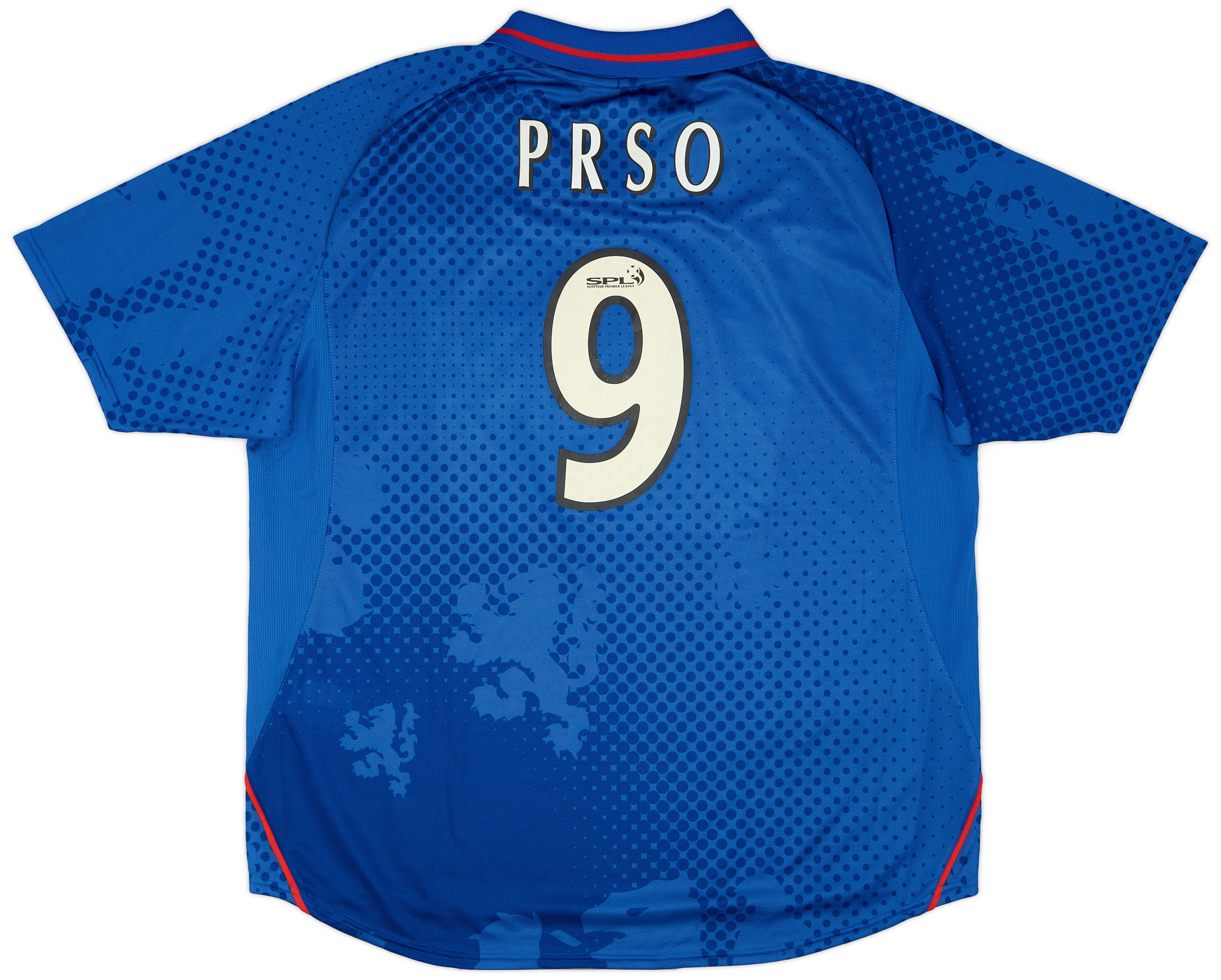 2002-03 Rangers Home Shirt Prso #9 - 8/10 - (XXL)