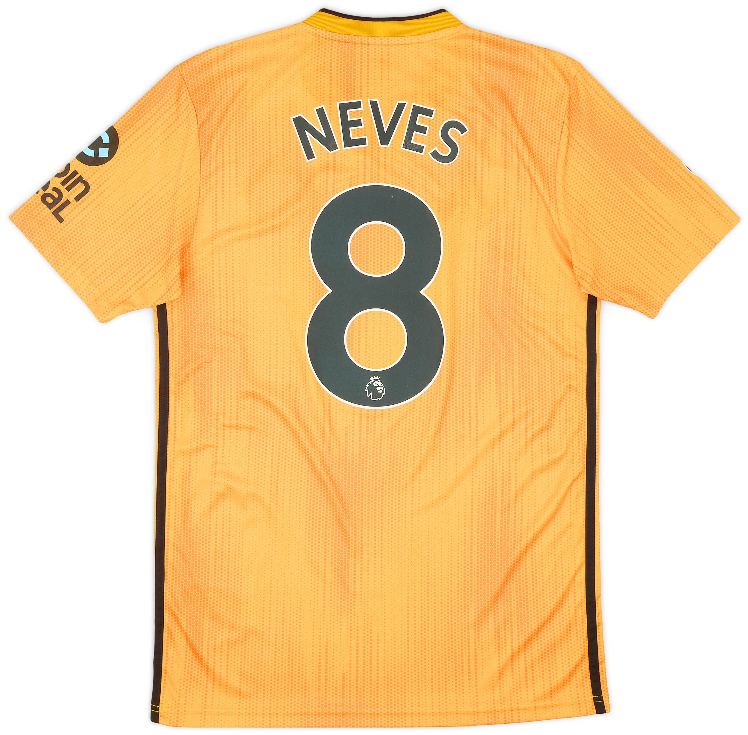 2019-20 Wolves Home Shirt Neves #8 - 8/10 - (S)