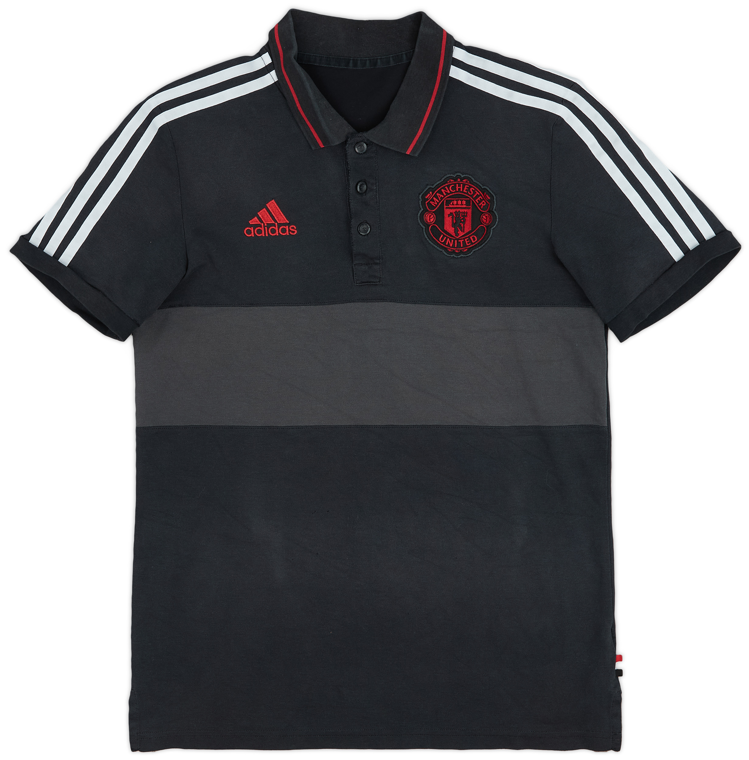 2019-20 Manchester United adidas Polo Shirt - 9/10 - (L)