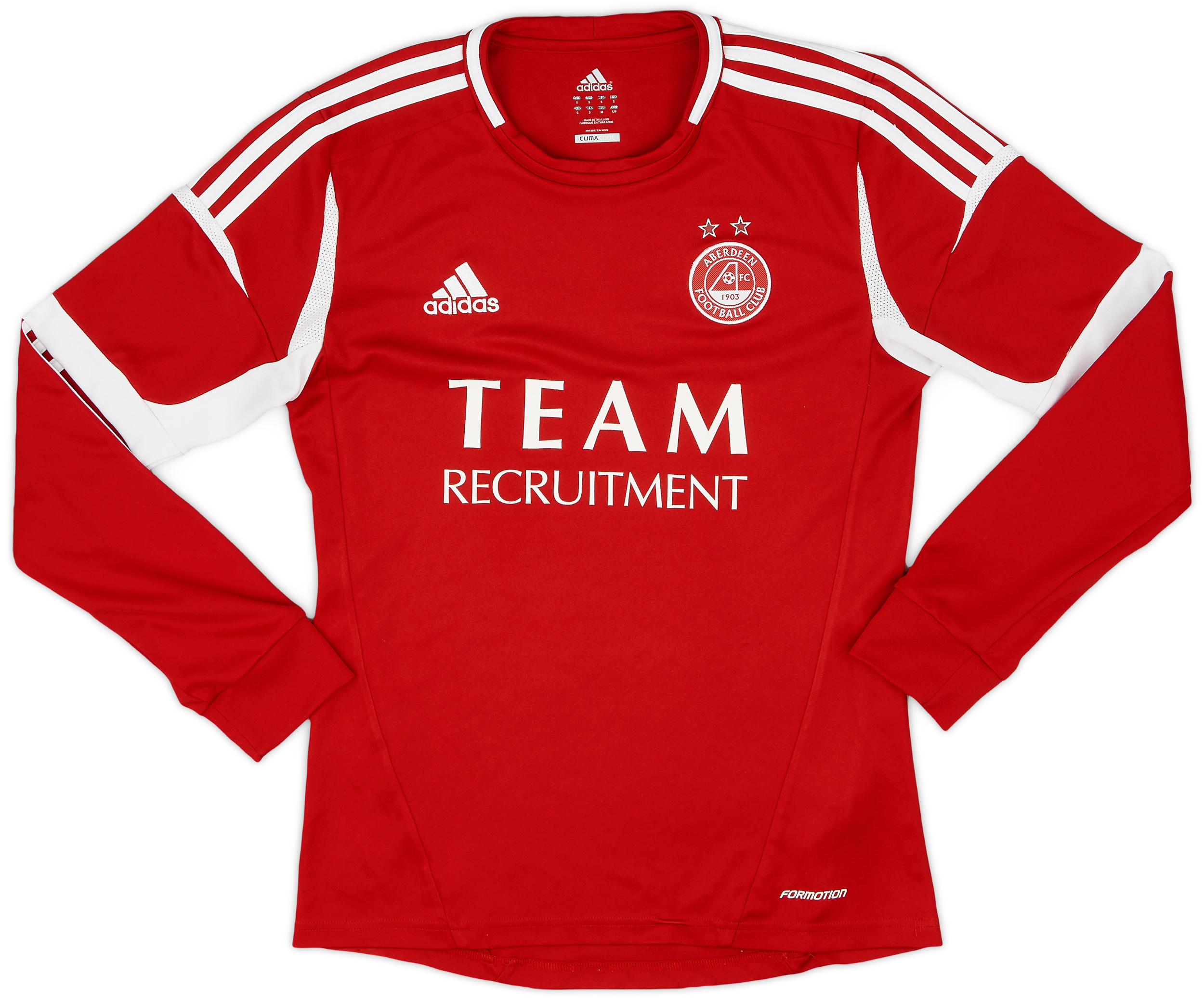 2012-13 Aberdeen Home L/S Shirt - 8/10 - (S)