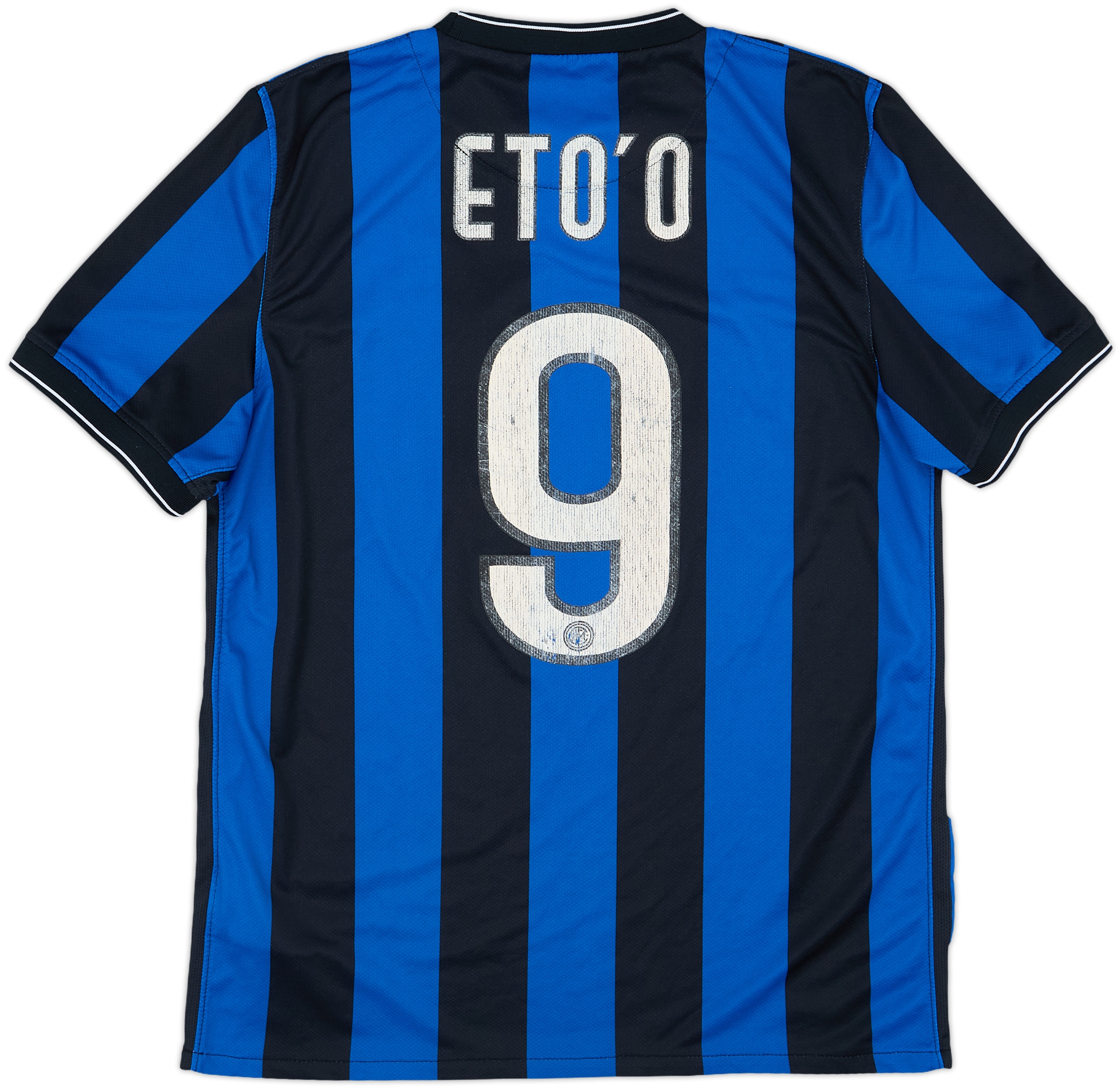 2009-10 Inter Milan Home Shirt Eto'o #9 - 4/10 - (M)