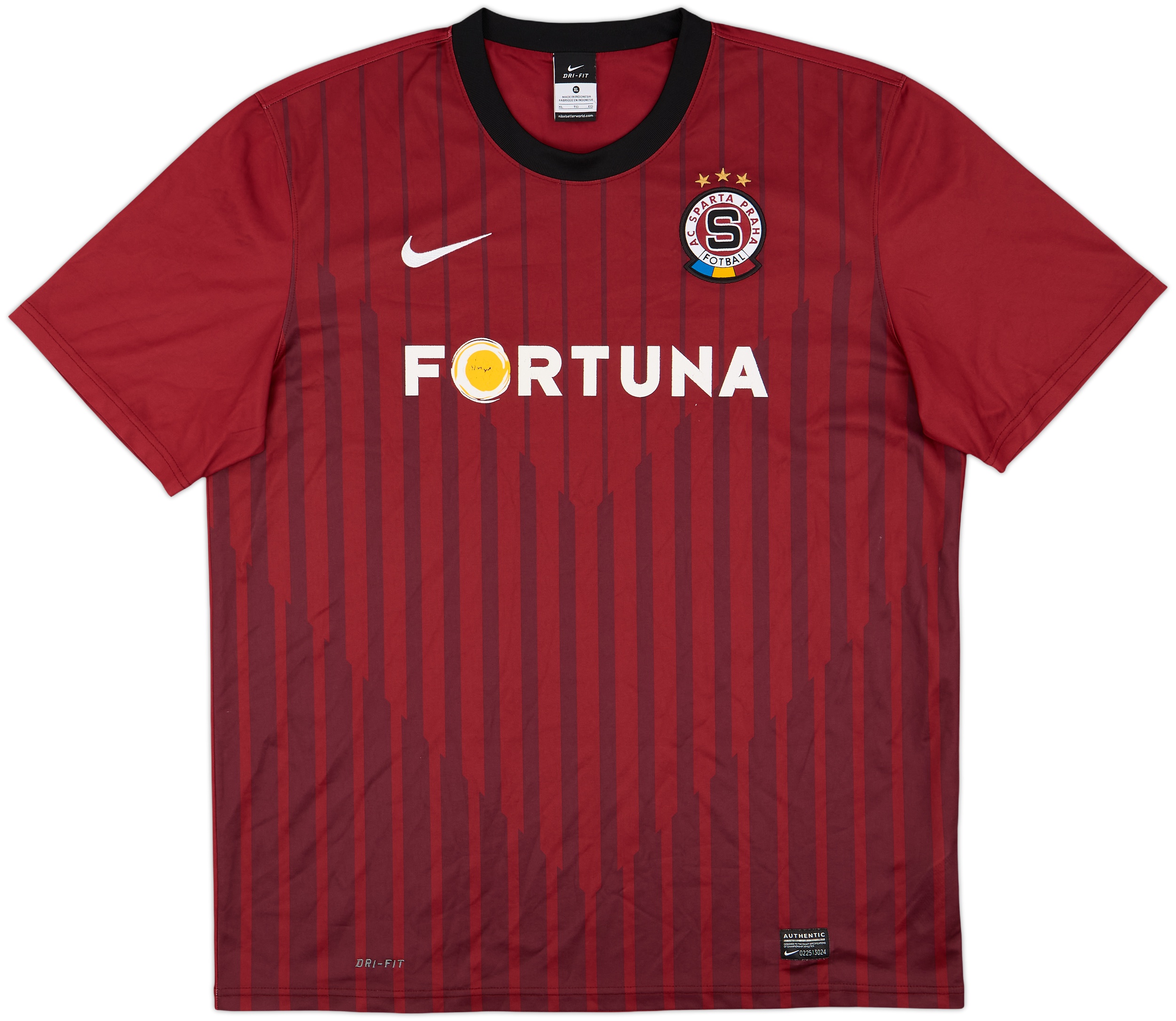 2011-12 Sparta Prague Home Shirt - 6/10 - (XL)