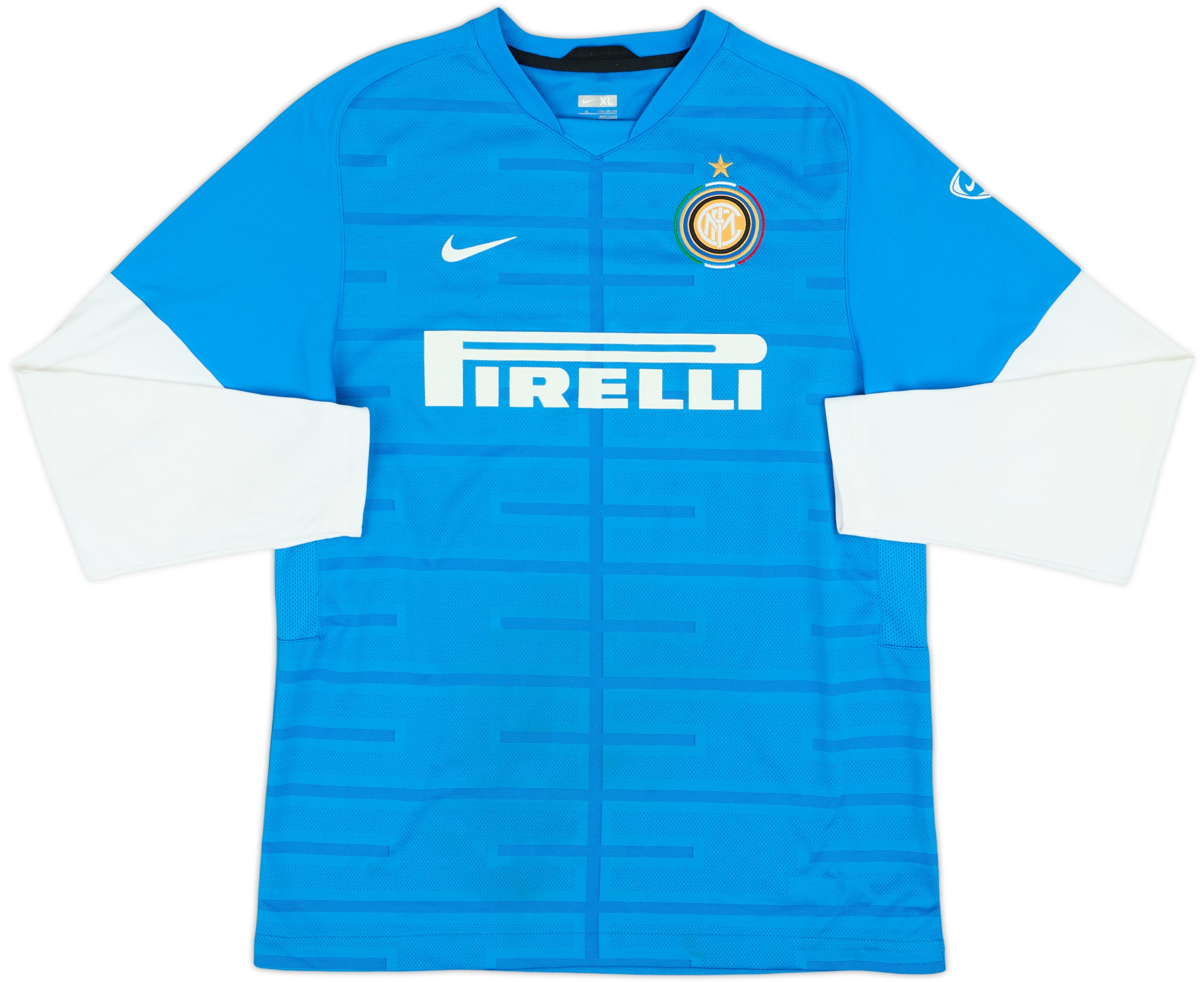 2009-10 Inter Milan Nike Training L/S Shirt - 8/10 - (XL.Boys)