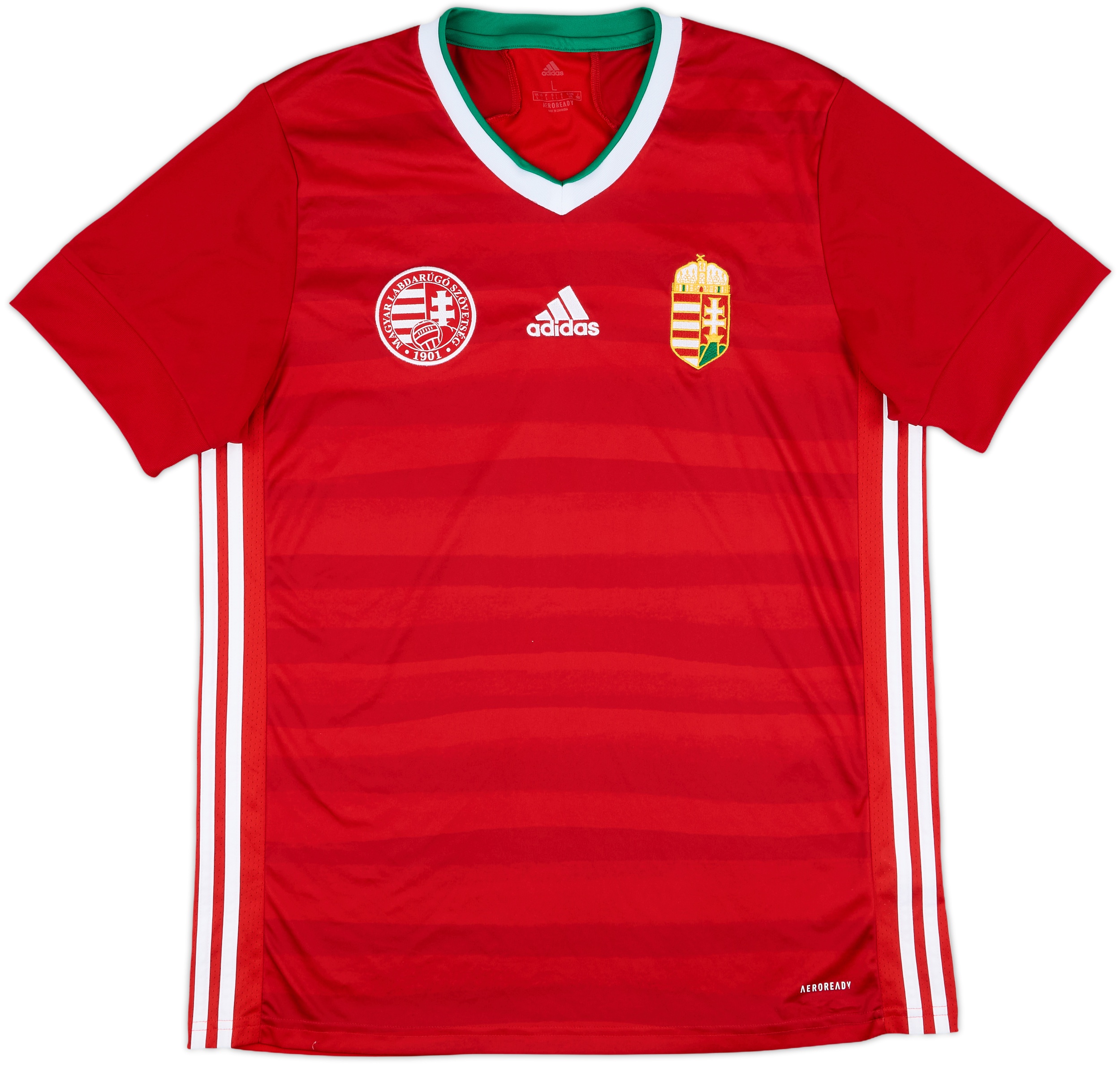 2020-22 Hungary Home Shirt - 9/10 - (L)