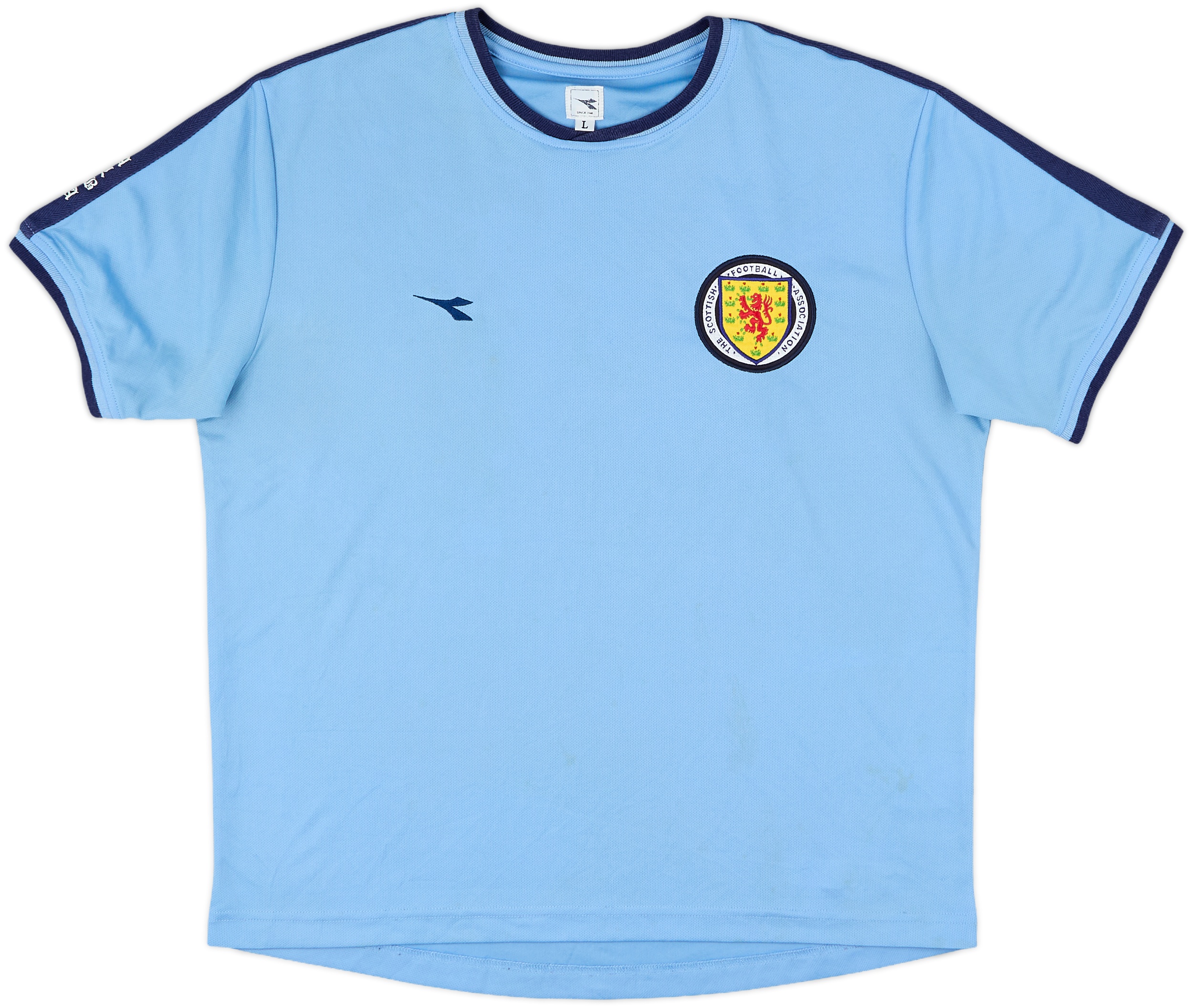 2003-04 Scotland Diadora Training Shirt - 4/10 - (L)