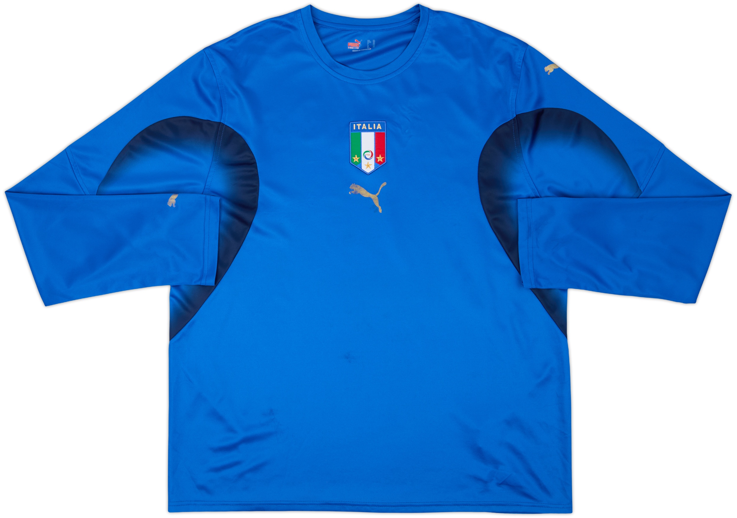 2006-07 Italy Puma Training L/S Shirt - 6/10 - (XXL)