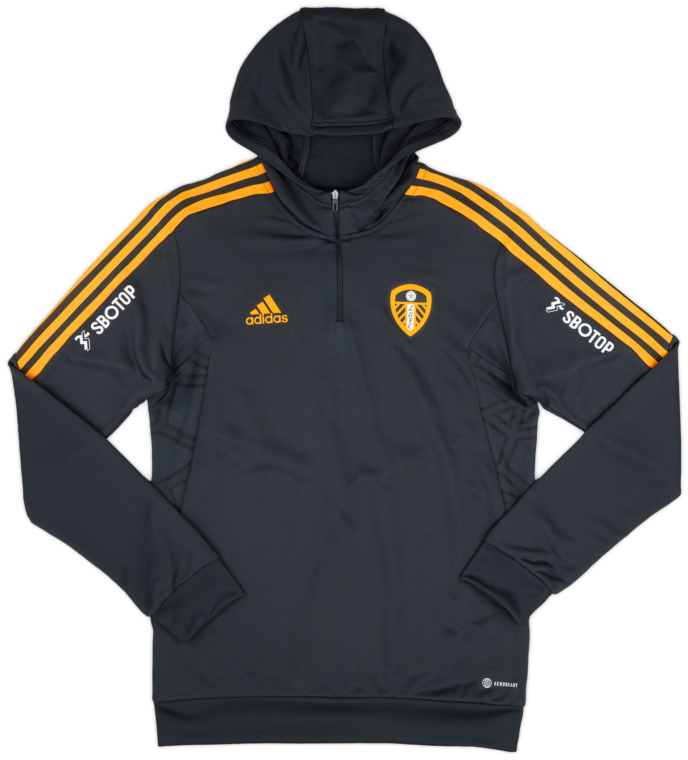 2022-23 Leeds United Player Issue 1/4 Zip Training Top (M)