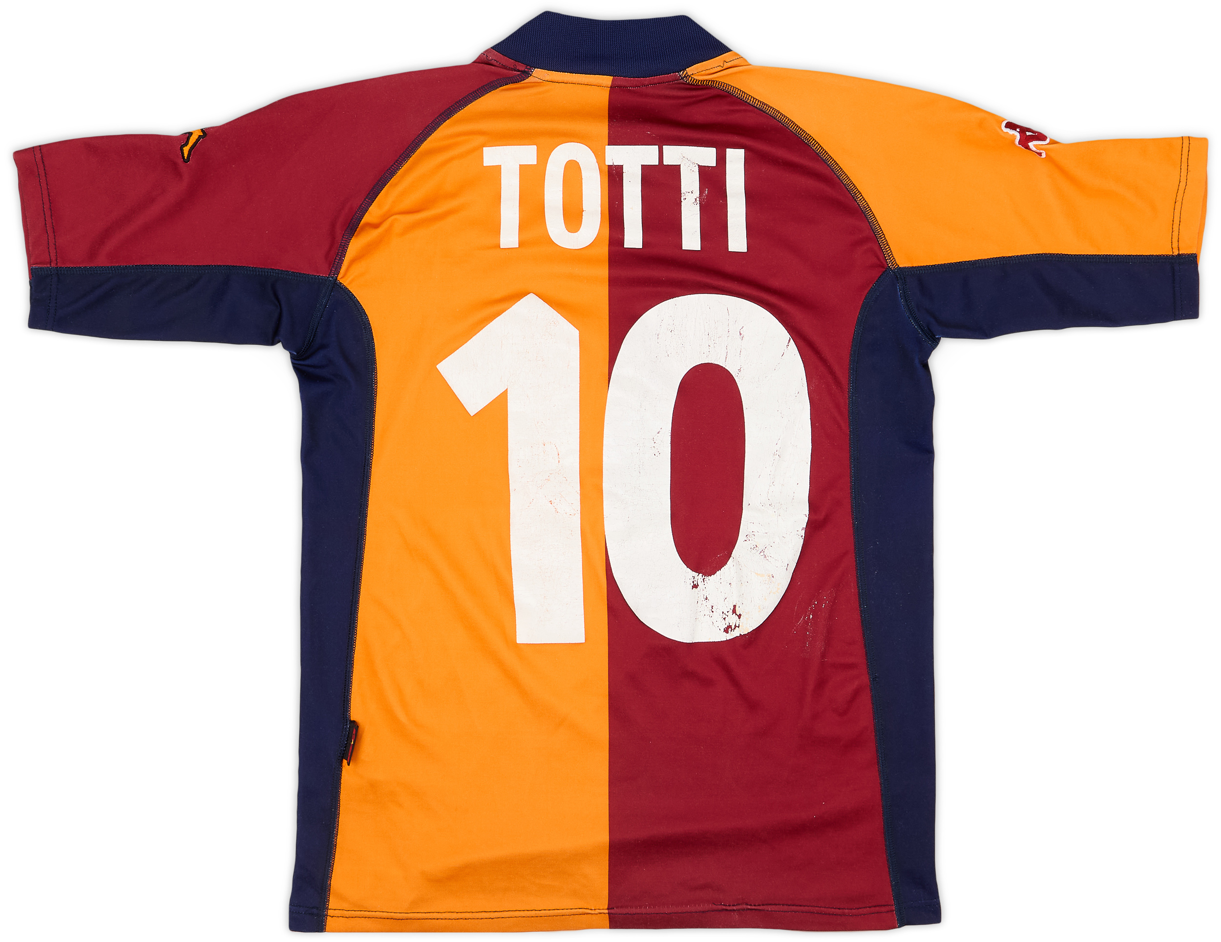 2001-02 Roma European Shirt Totti #10 - 4/10 - (S)