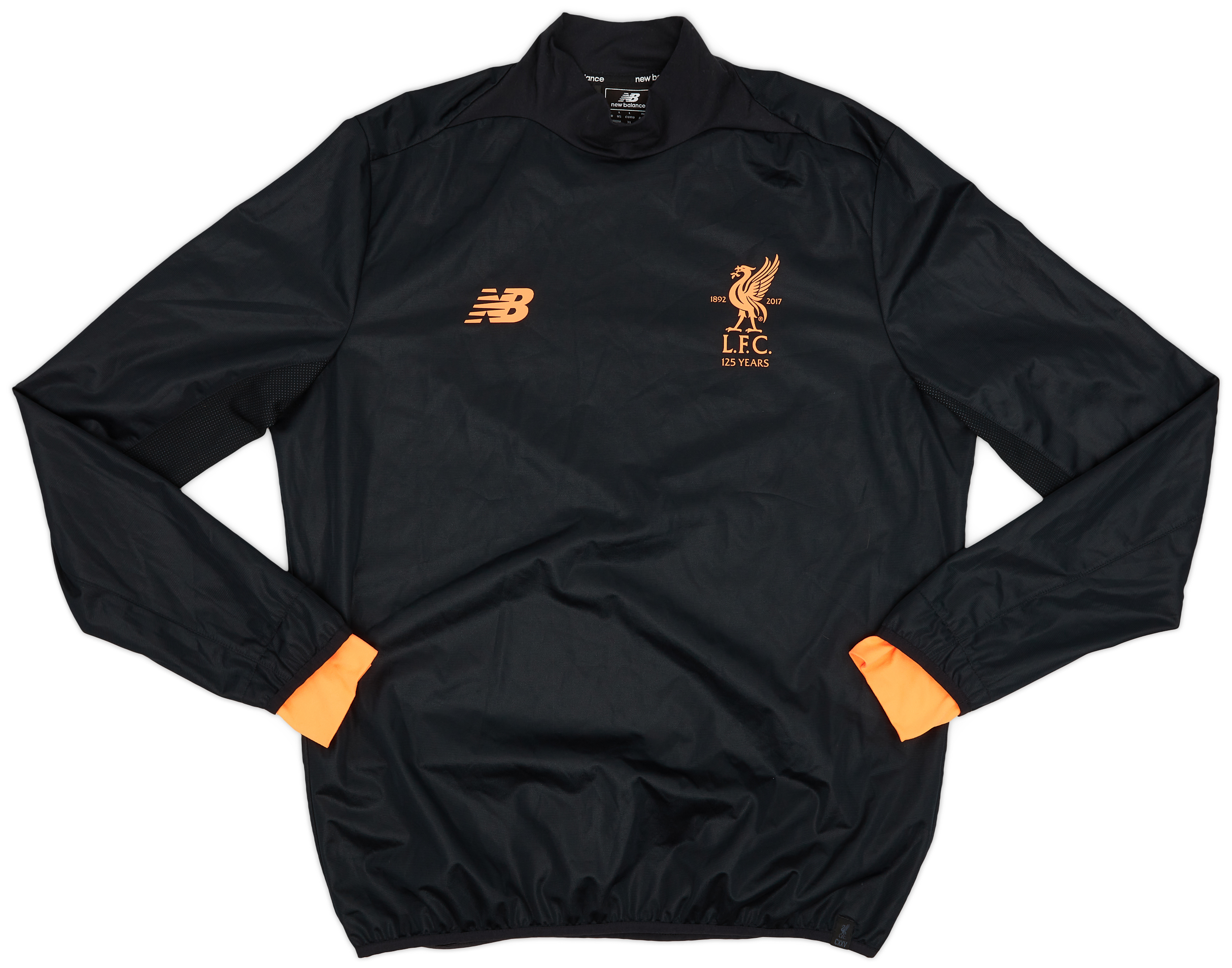 2017-18 Liverpool New Balance Training Top - 10/10 - (L)