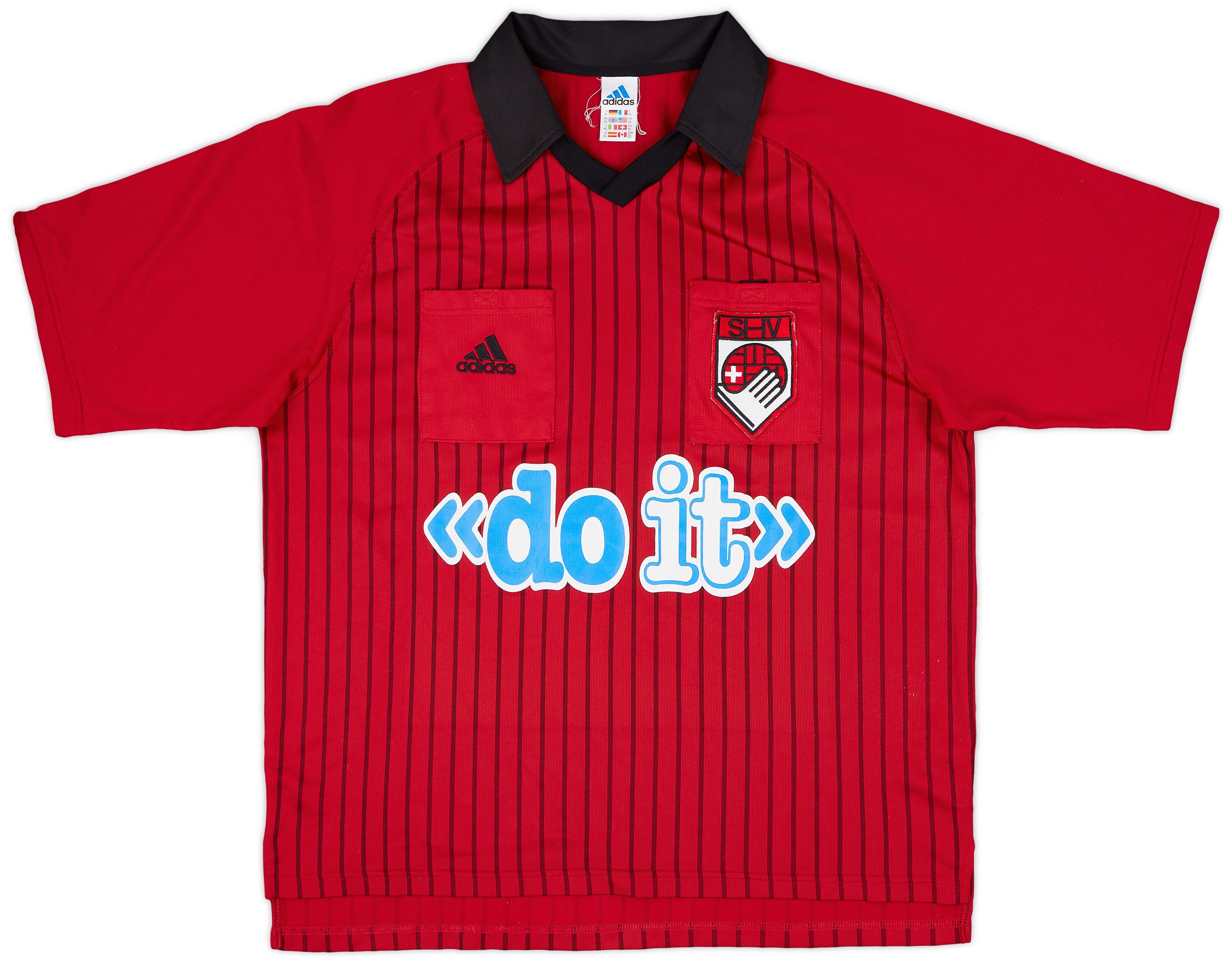 1998-99 Swiss FA adidas Referee Shirt - 8/10 - (XL)