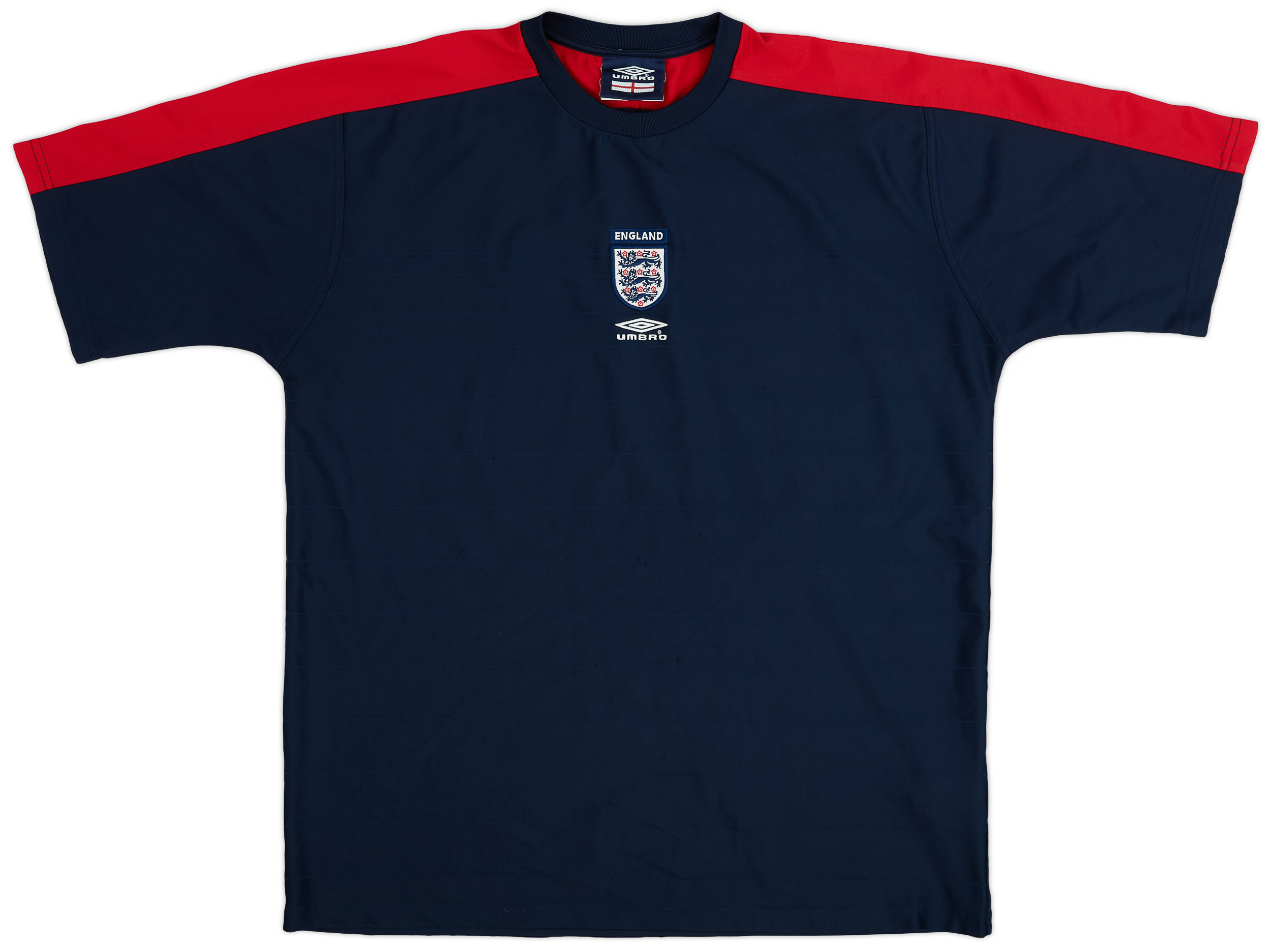 1999-00 England Umbro Training Shirt - 9/10 - (XL)