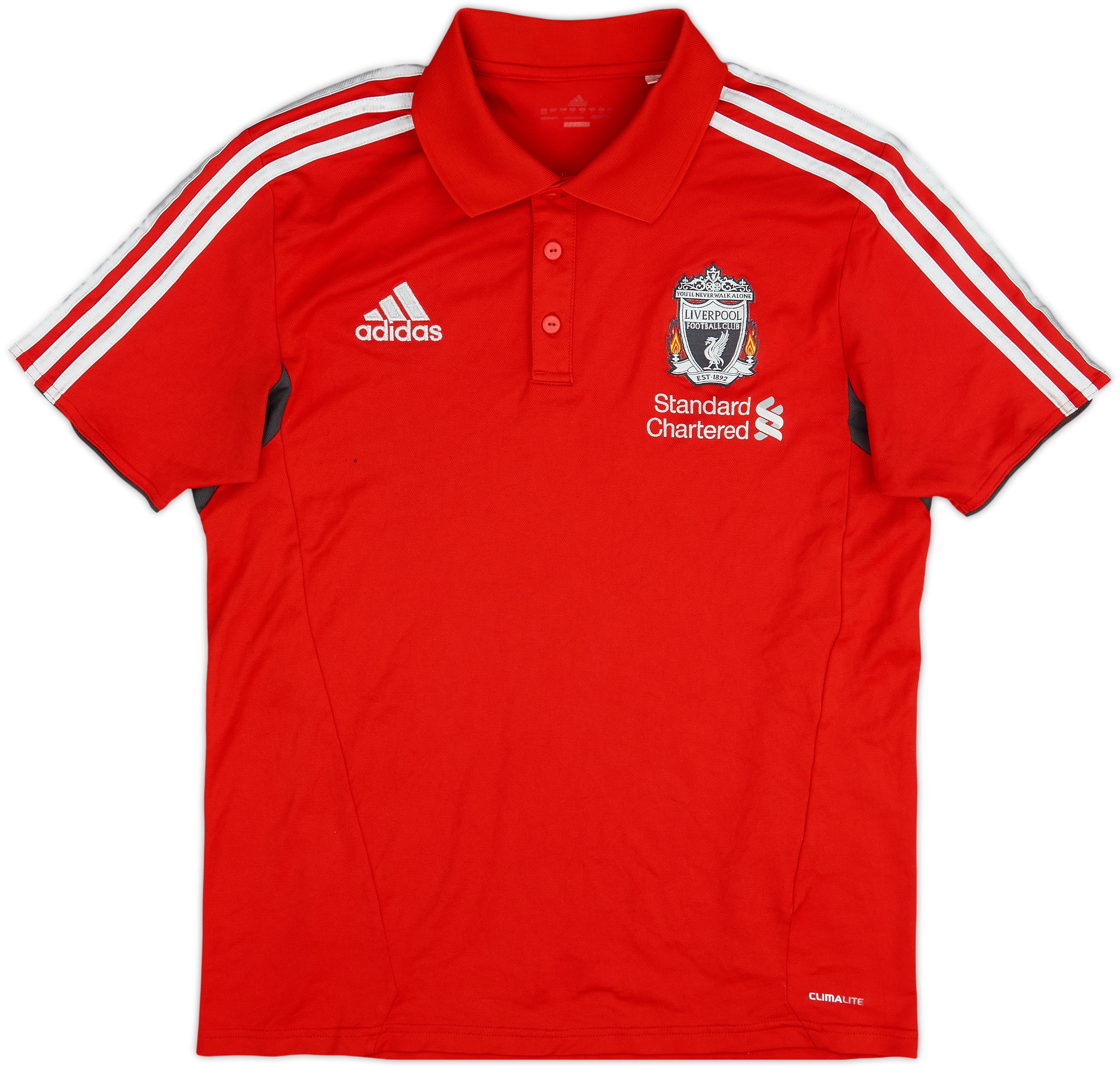 2011-12 Liverpool adidas Polo Shirt - 8/10 - (M)