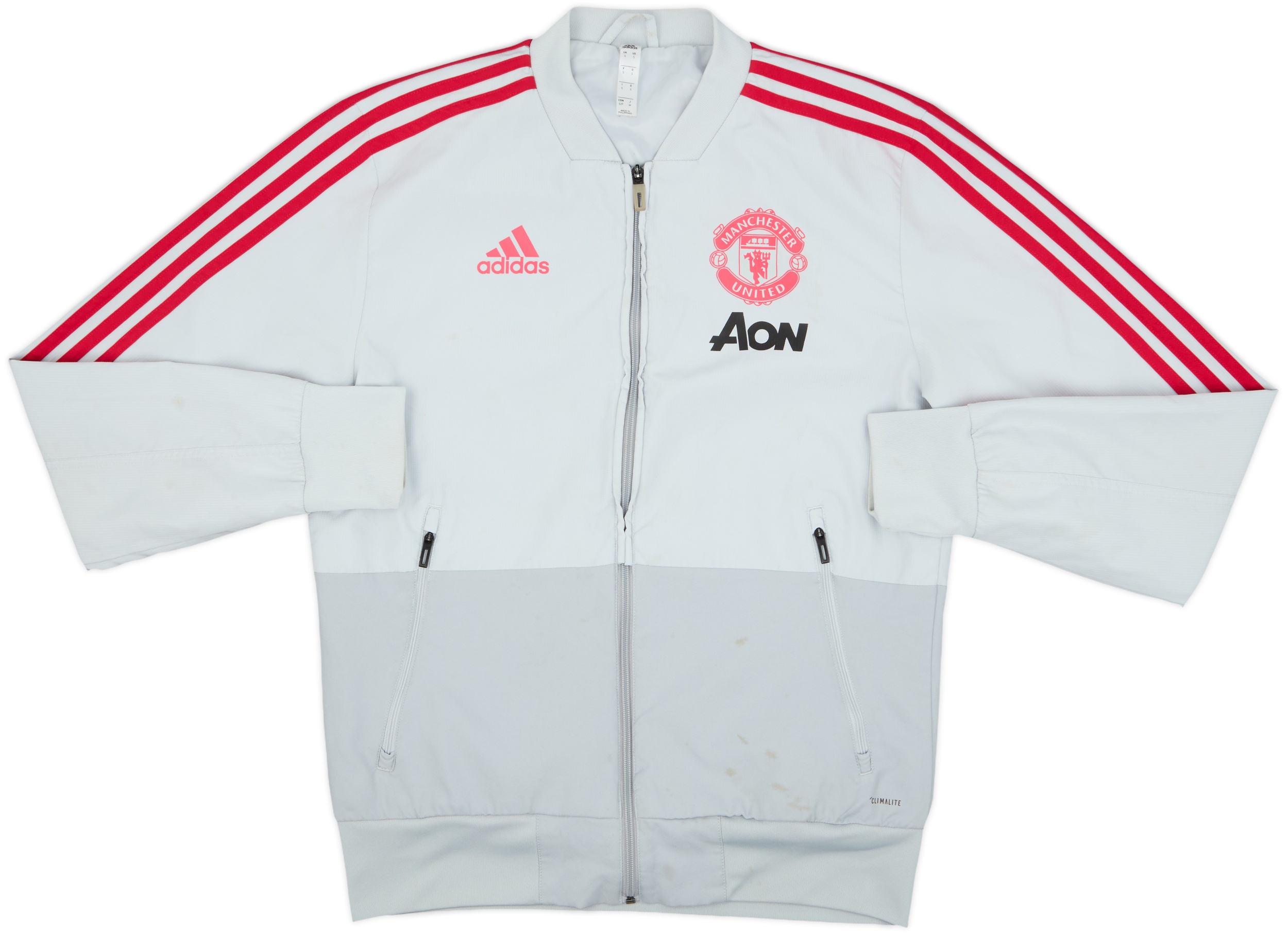 2018-19 Manchester United adidas Track Jacket - 6/10 - (S)