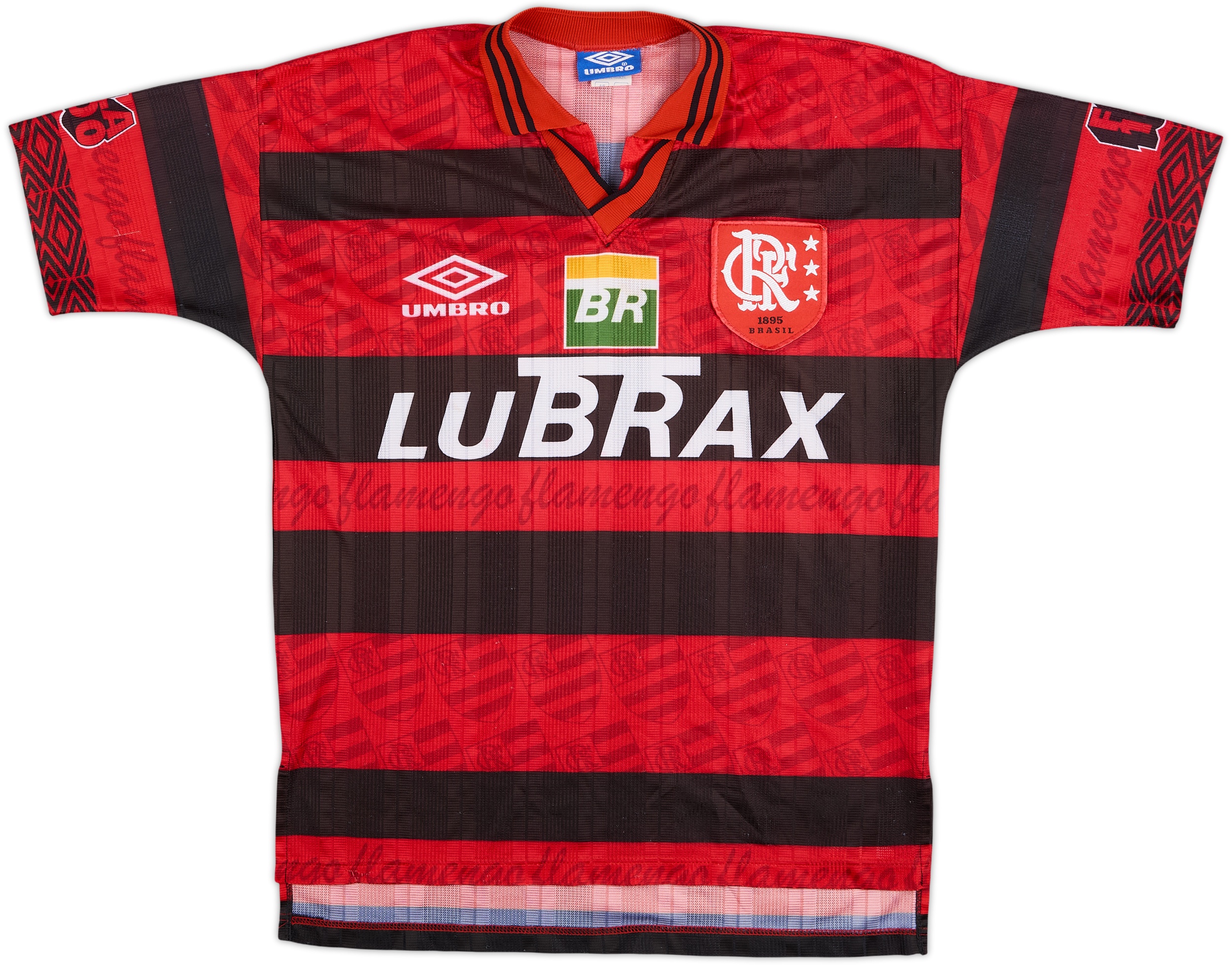 1996-97 Flamengo Home Shirt #10 - 9/10 - (L)