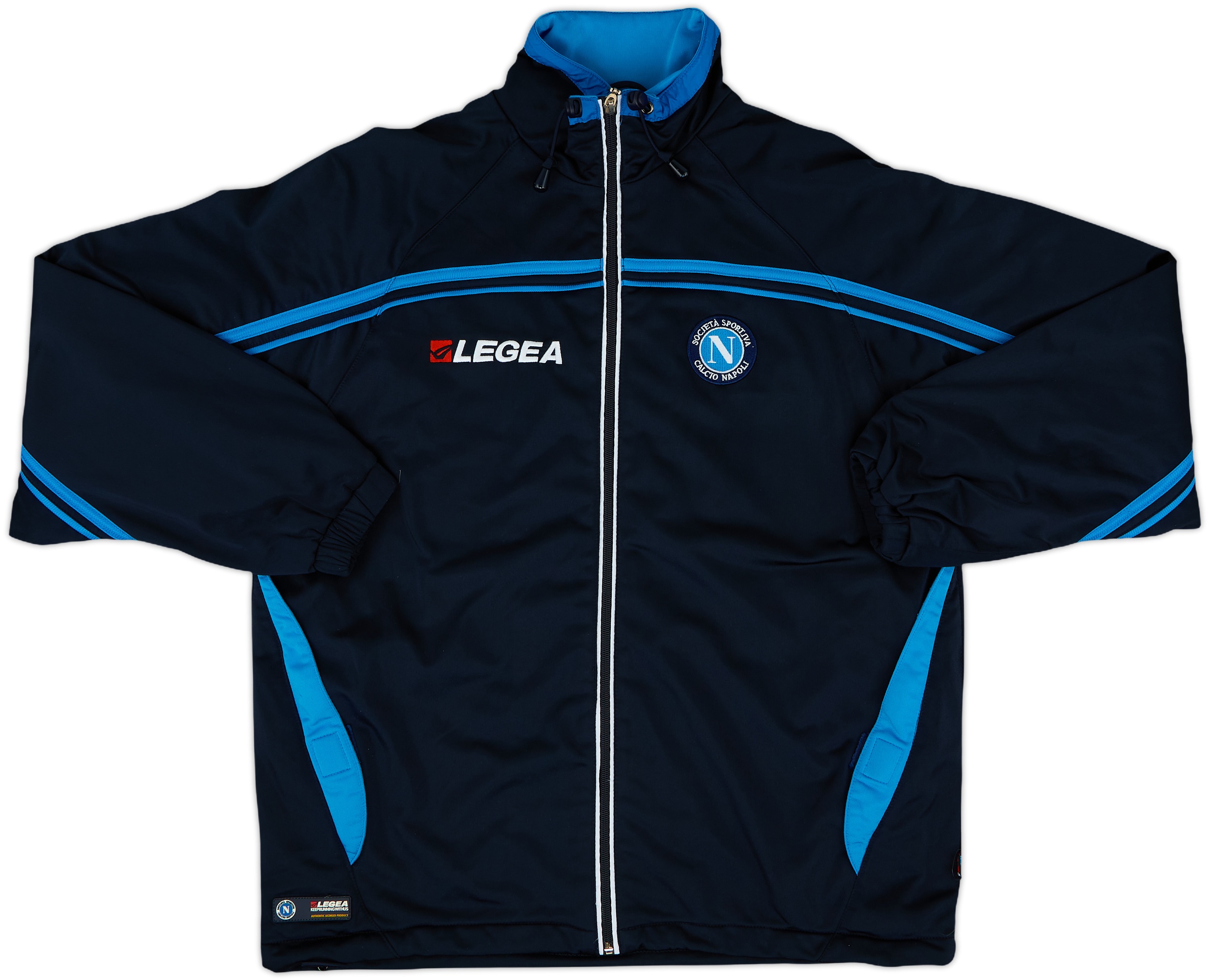 2003-04 Napoli Legea Track Jacket - 9/10 - (S)