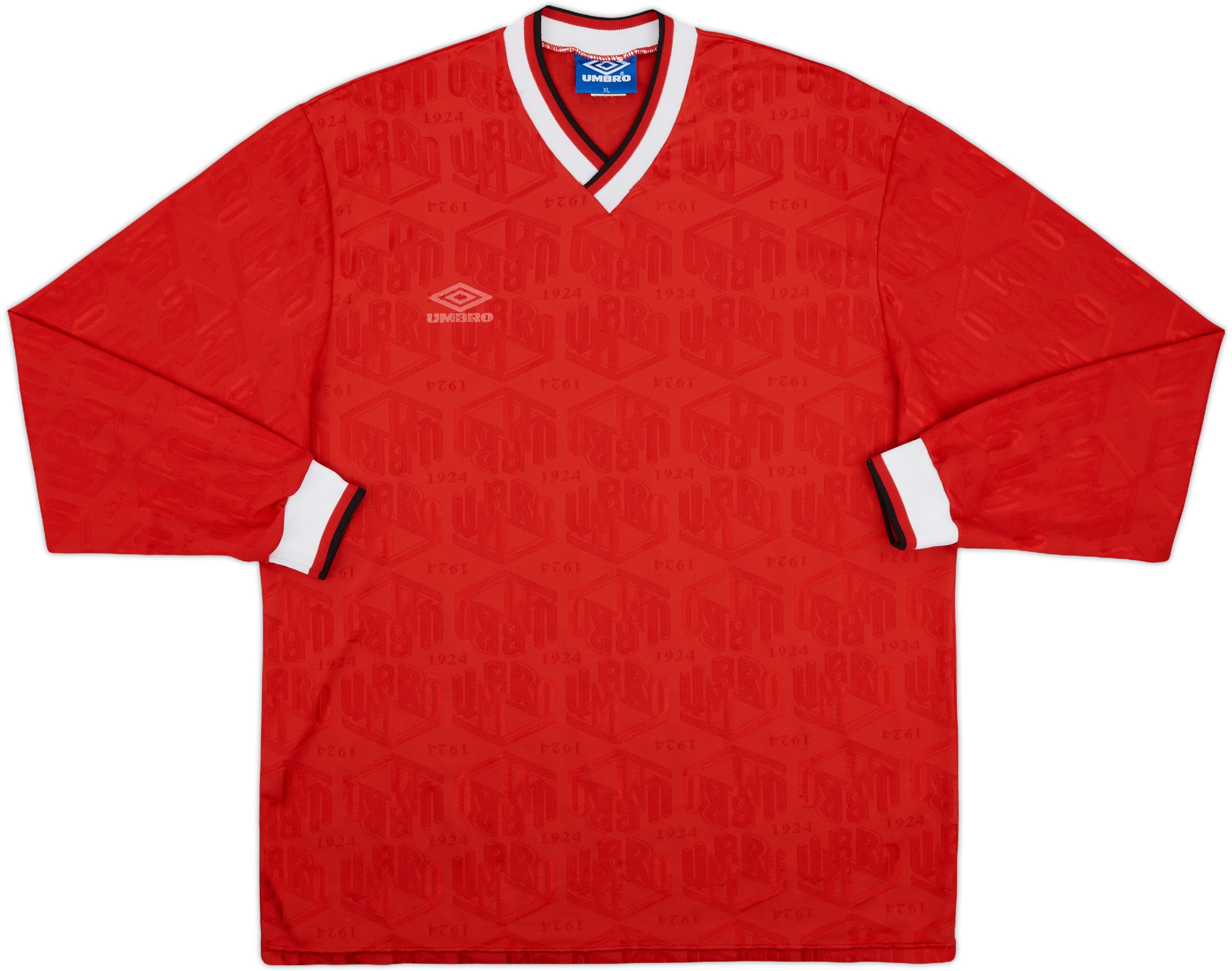 1990s Umbro Template L/S Shirt - 5/10 - (XL)
