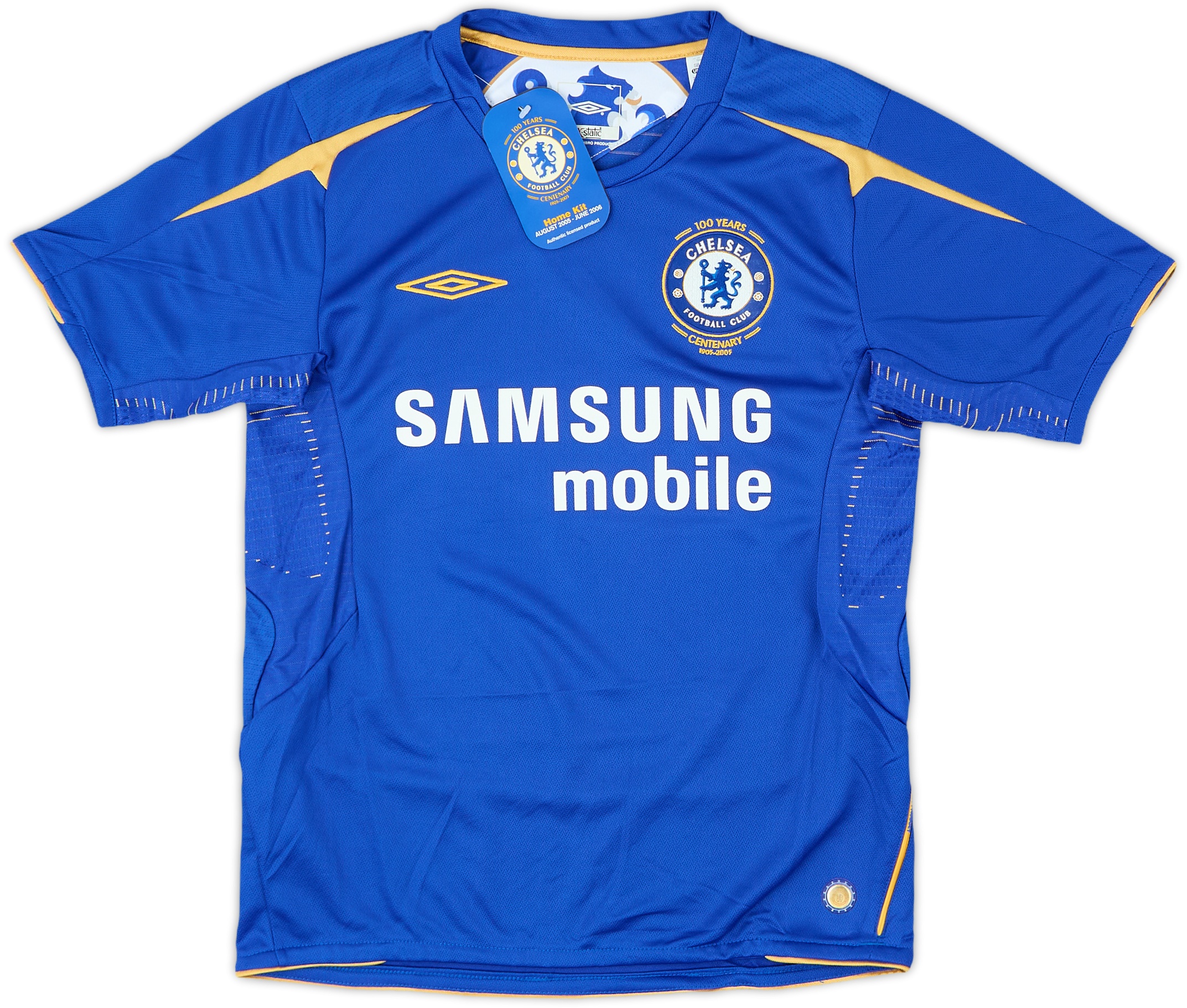 2005-06 Chelsea Centenary Home Shirt (7-8 Years)