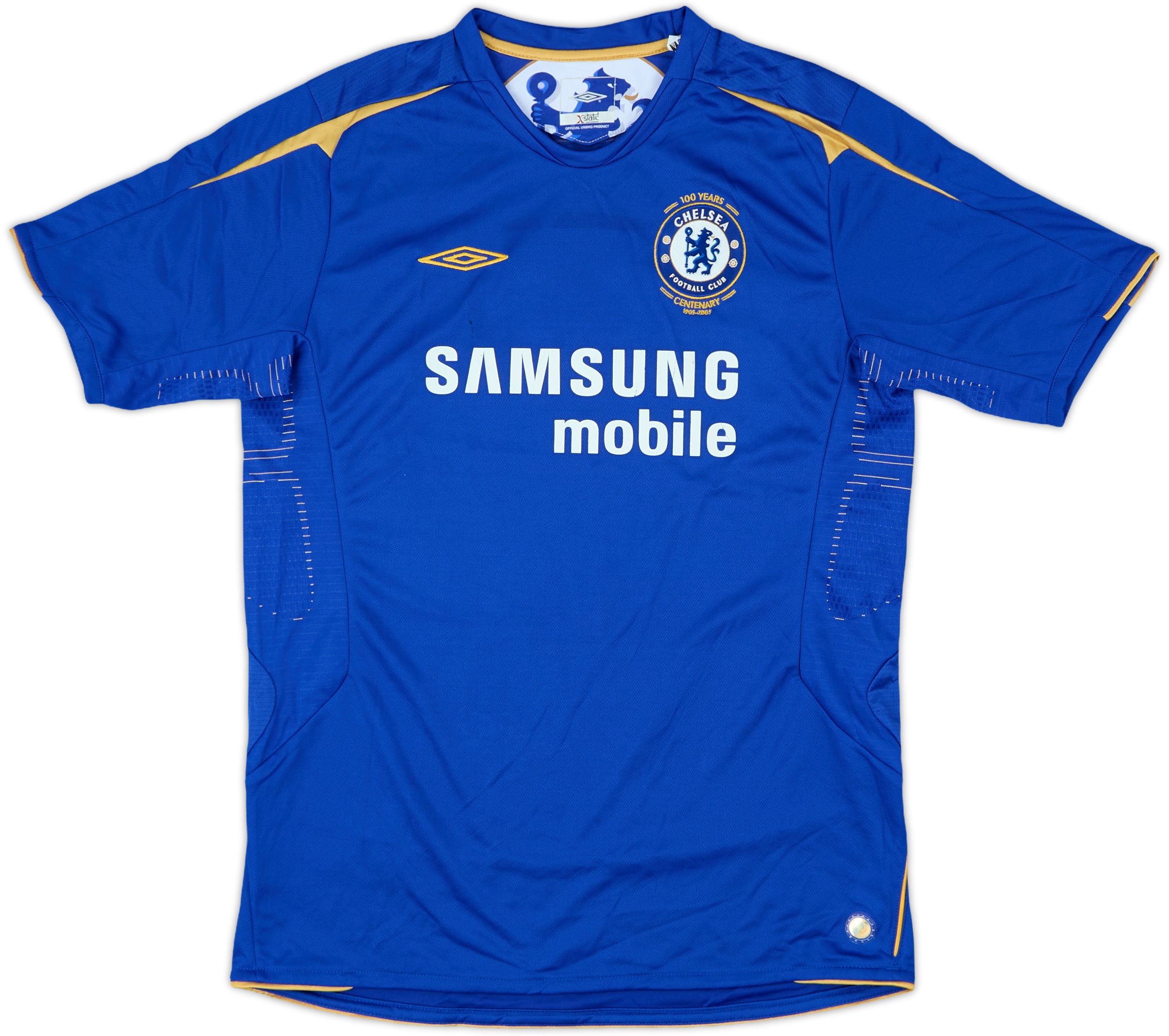 2005-06 Chelsea Centenary Home Shirt - 7/10 - (XL.Boys)