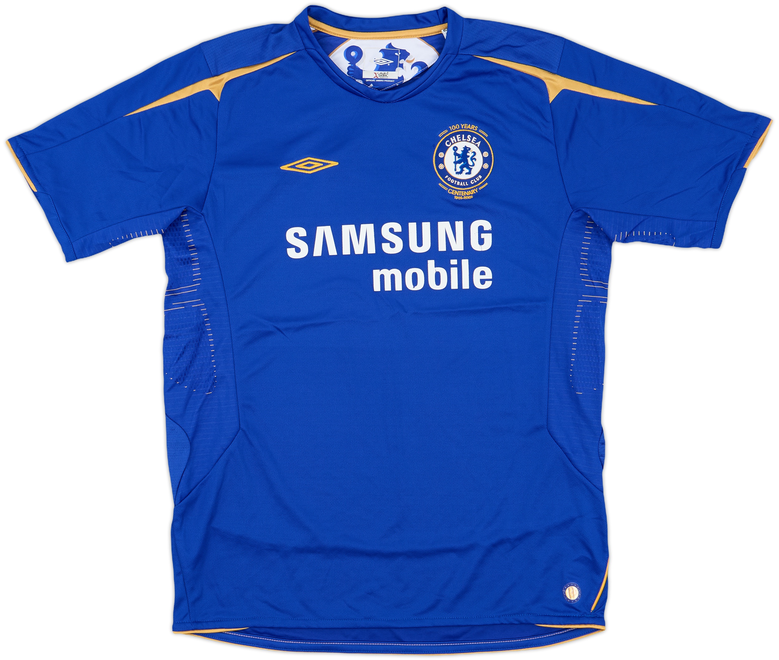 2005-06 Chelsea Centenary Home Shirt - 7/10 - (XL.Boys)
