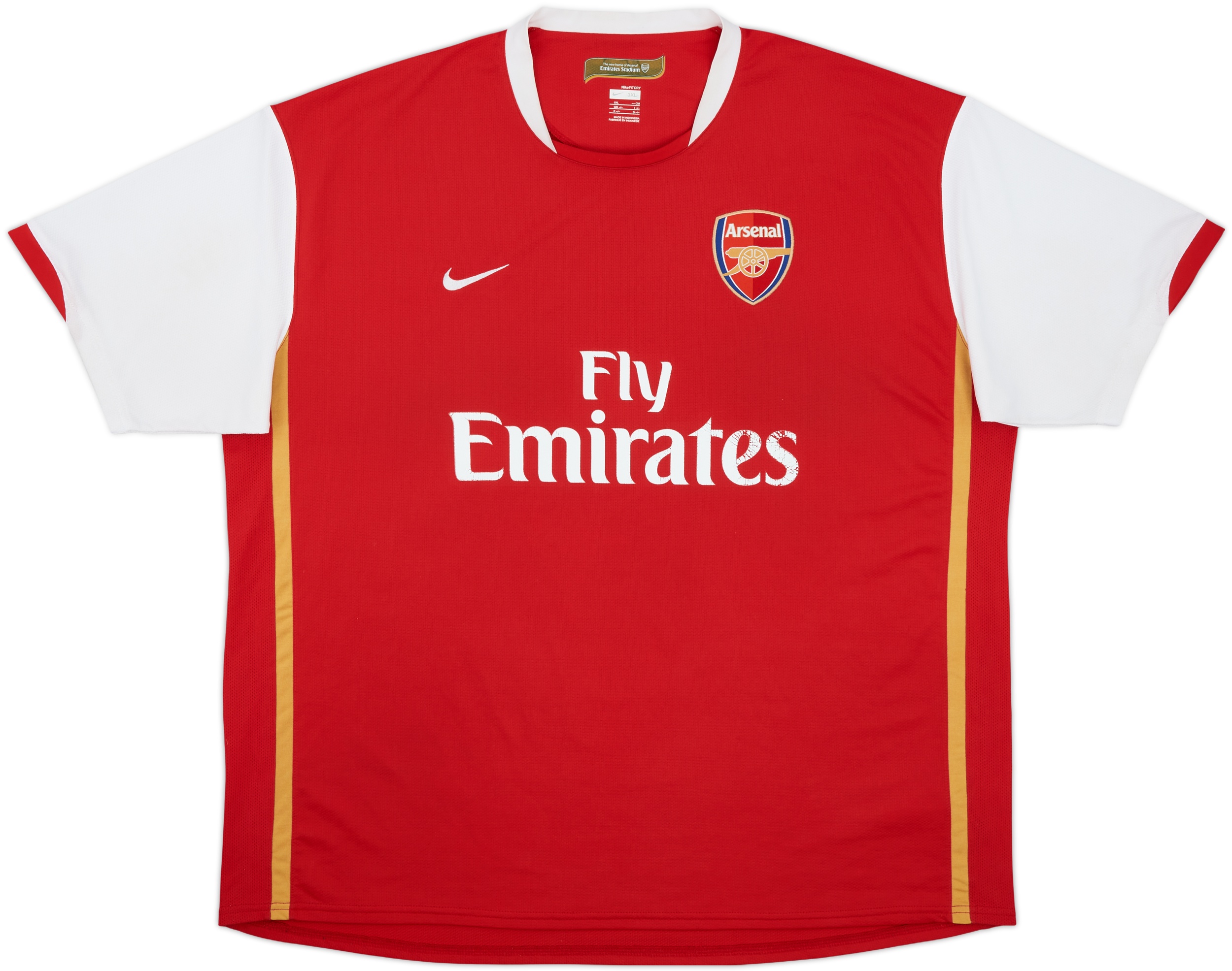 2006-08 Arsenal Home Shirt - 5/10 - (3XL)