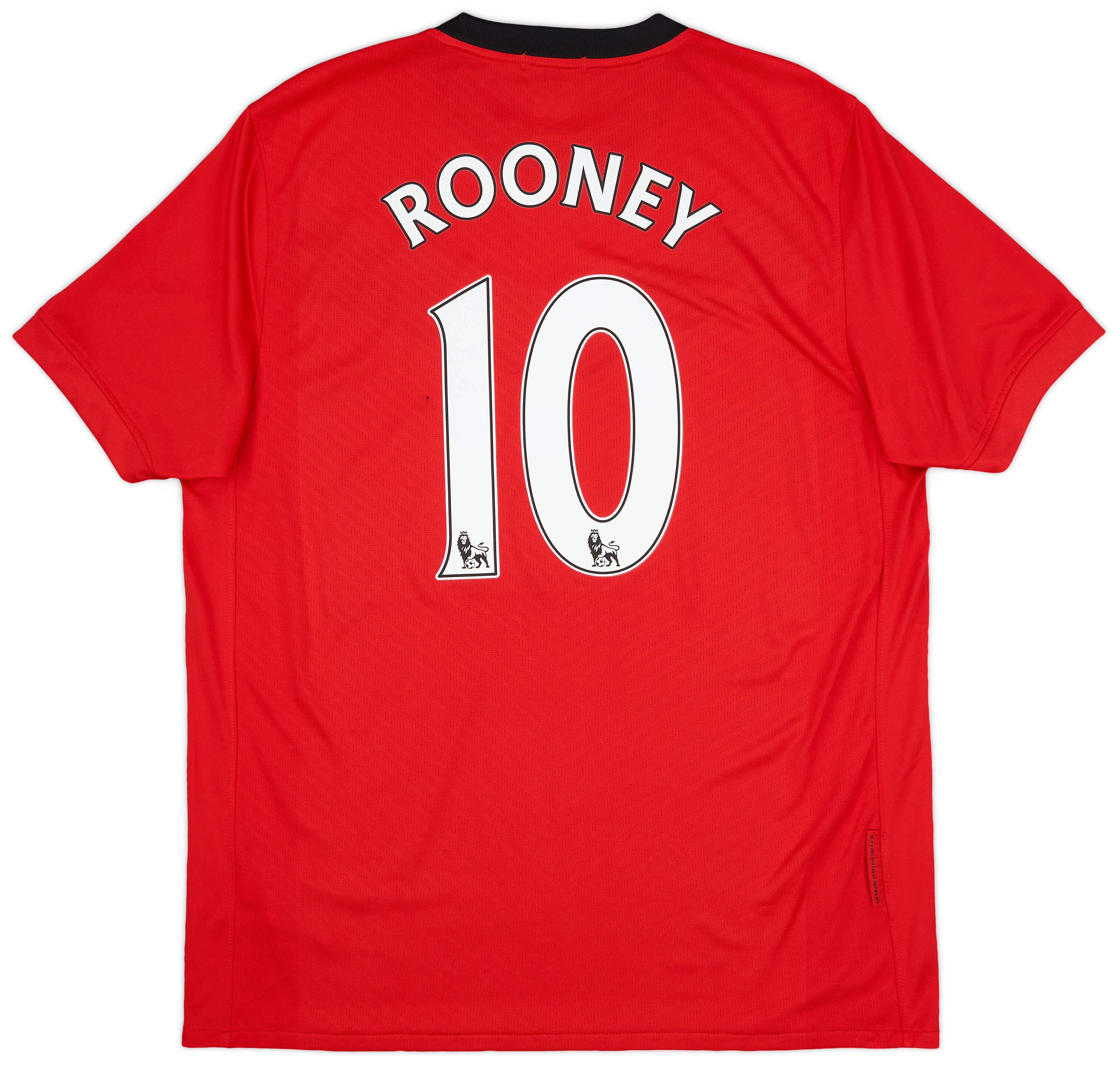 2009-10 Manchester United Home Shirt Rooney #10 - 8/10 - (L)