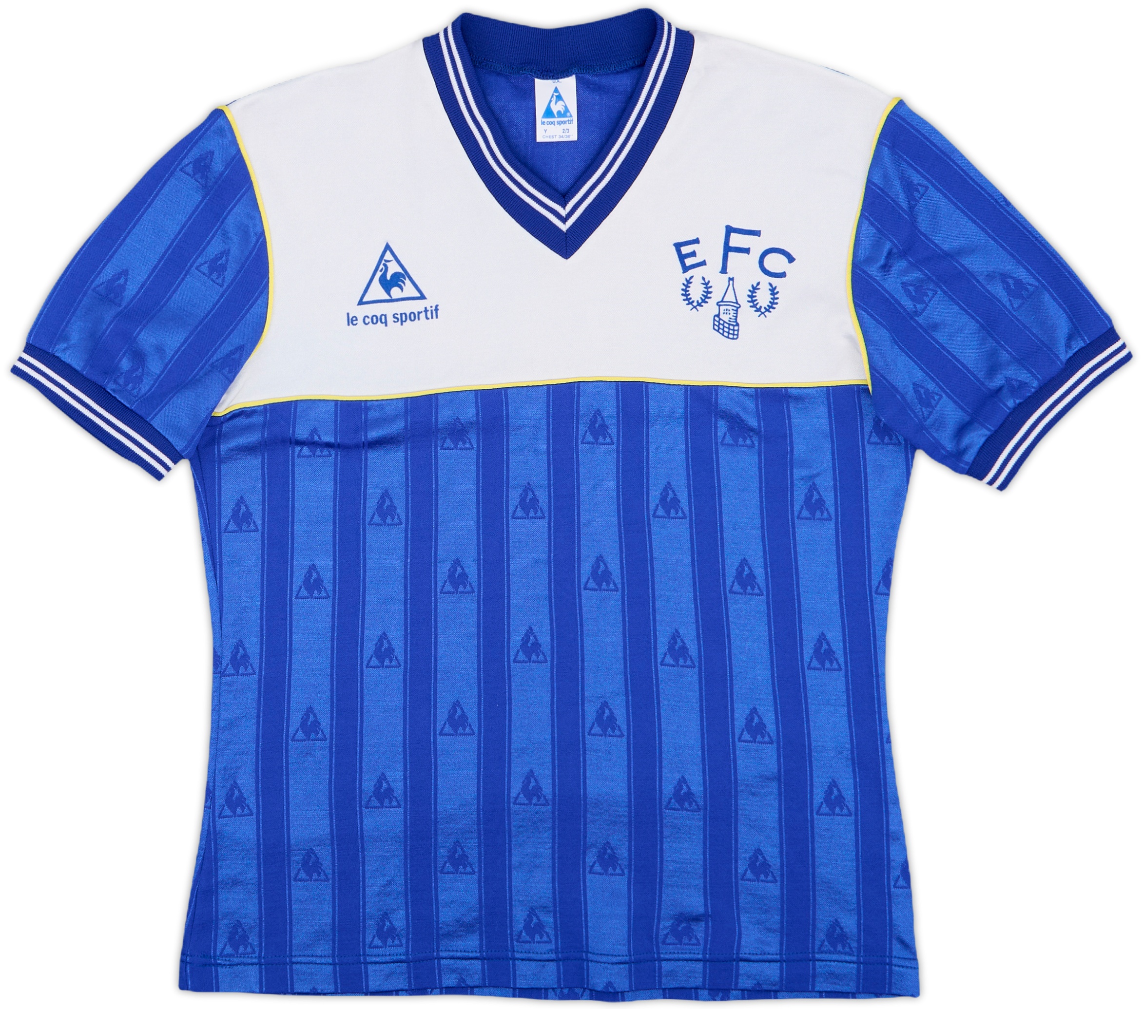 1985-86 Everton Home Shirt - 10/10 - (XL.Boys)