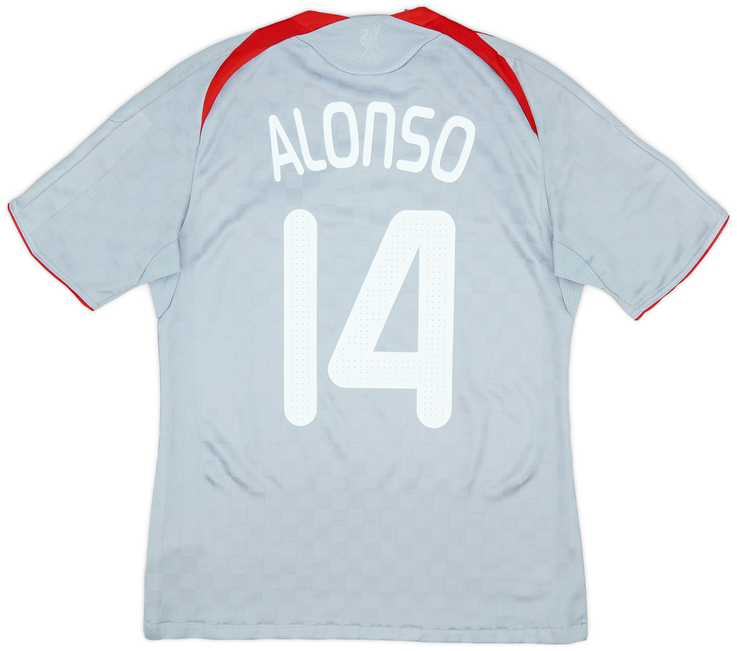 2008-09 Liverpool Away Shirt Alonso #14 - 7/10 - (M)
